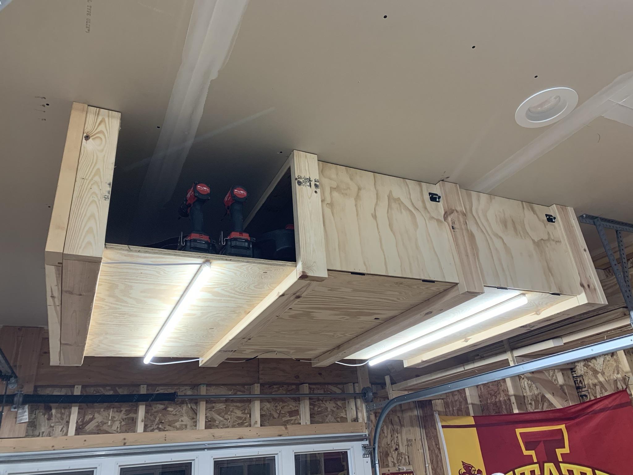 Enclosed Overhead Garage Storage : 12 Steps - Instructables