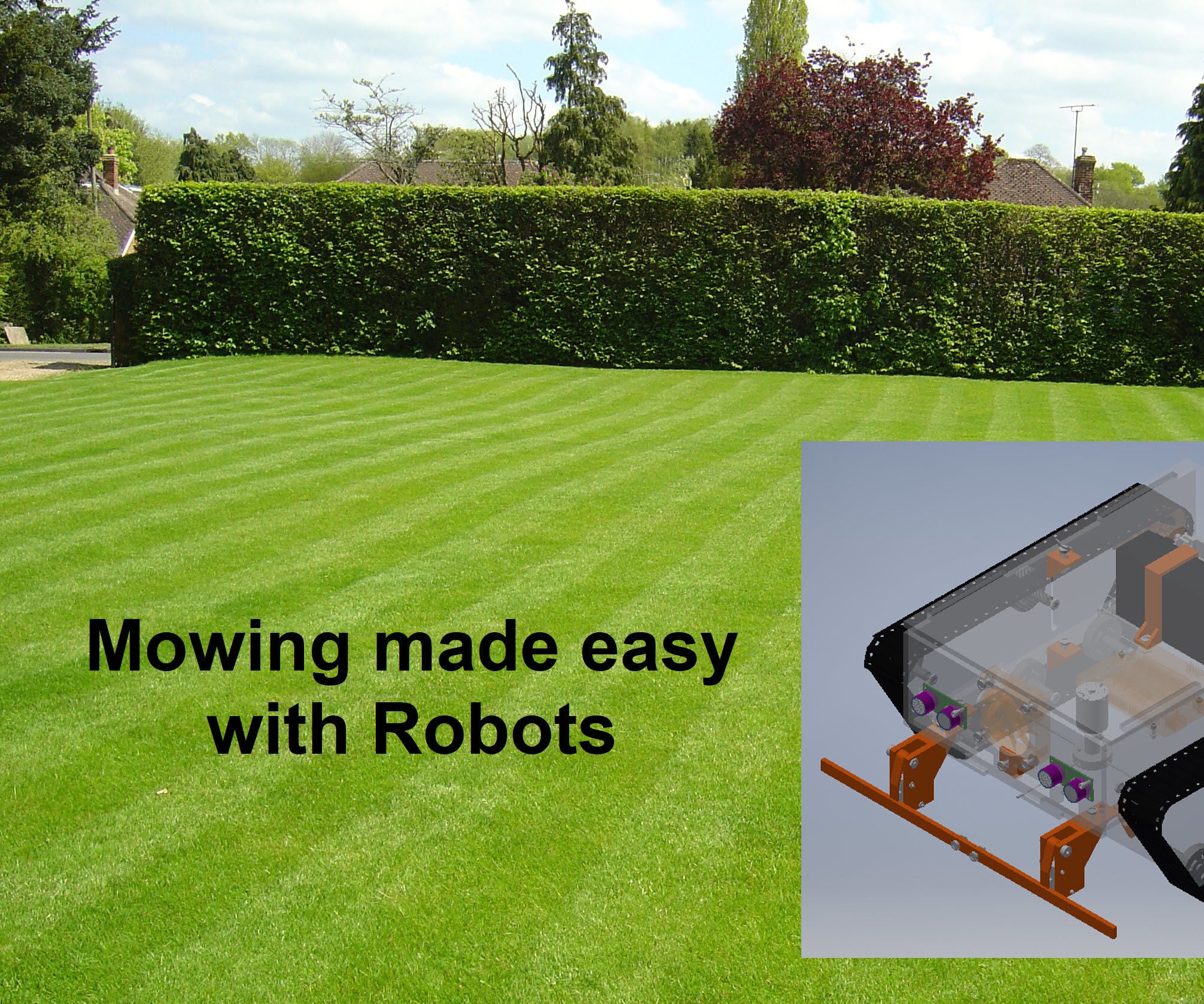 The Lawnmower Robot : 8 Steps - Instructables