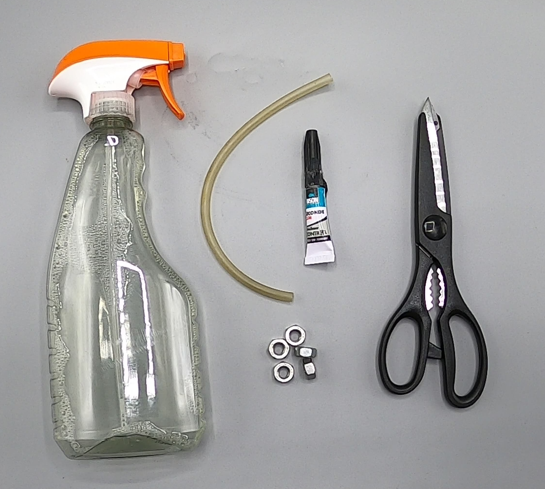 How to Make a Spray Bottle That Works in Any Orientation : 4 Steps ...