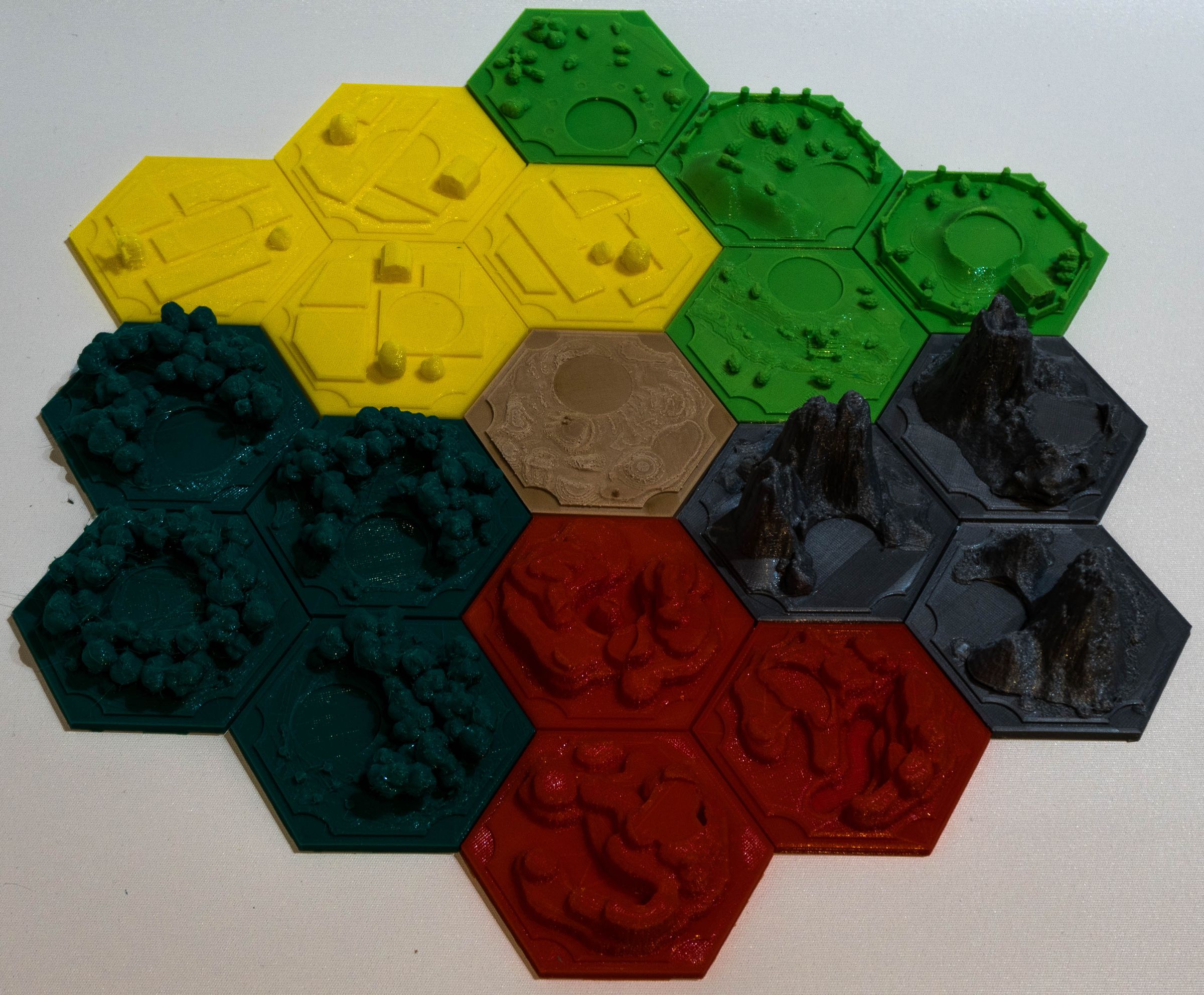 3D Catan. Designed, 3D Printed and Painted. : 17 Steps (with Pictures ...