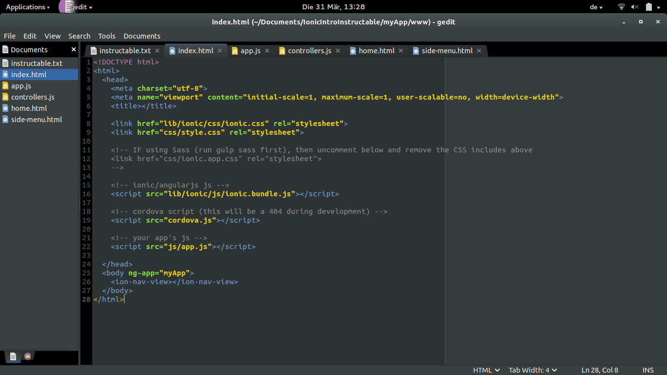 Creating an Android App Using Ionic : 8 Steps - Instructables