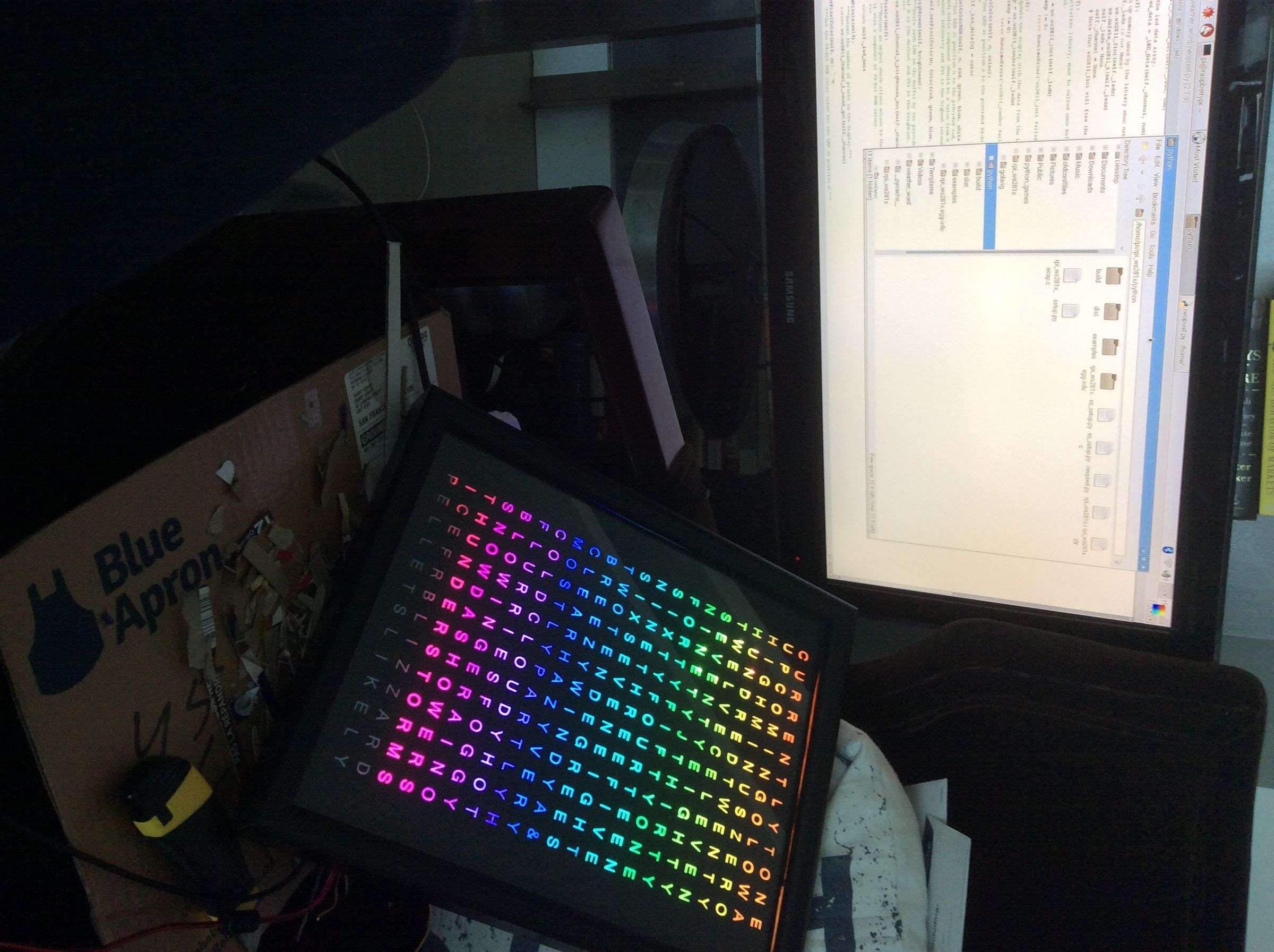 LED Weather Words Forecast : 7 Steps (with Pictures) - Instructables