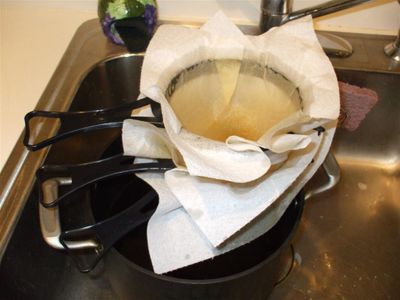 Cooking Oil Filter / Strainer - Cheap, Easy and Effective : 3 Steps ...