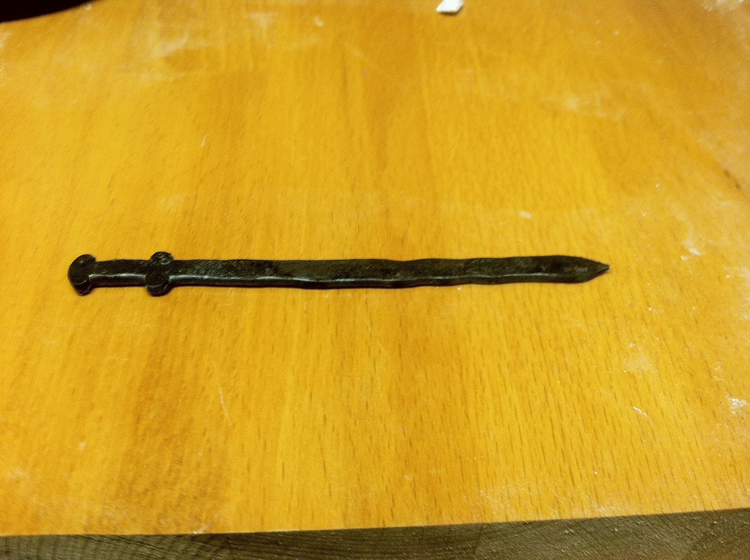 Mini Sword Made From Nail : 6 Steps (with Pictures) - Instructables
