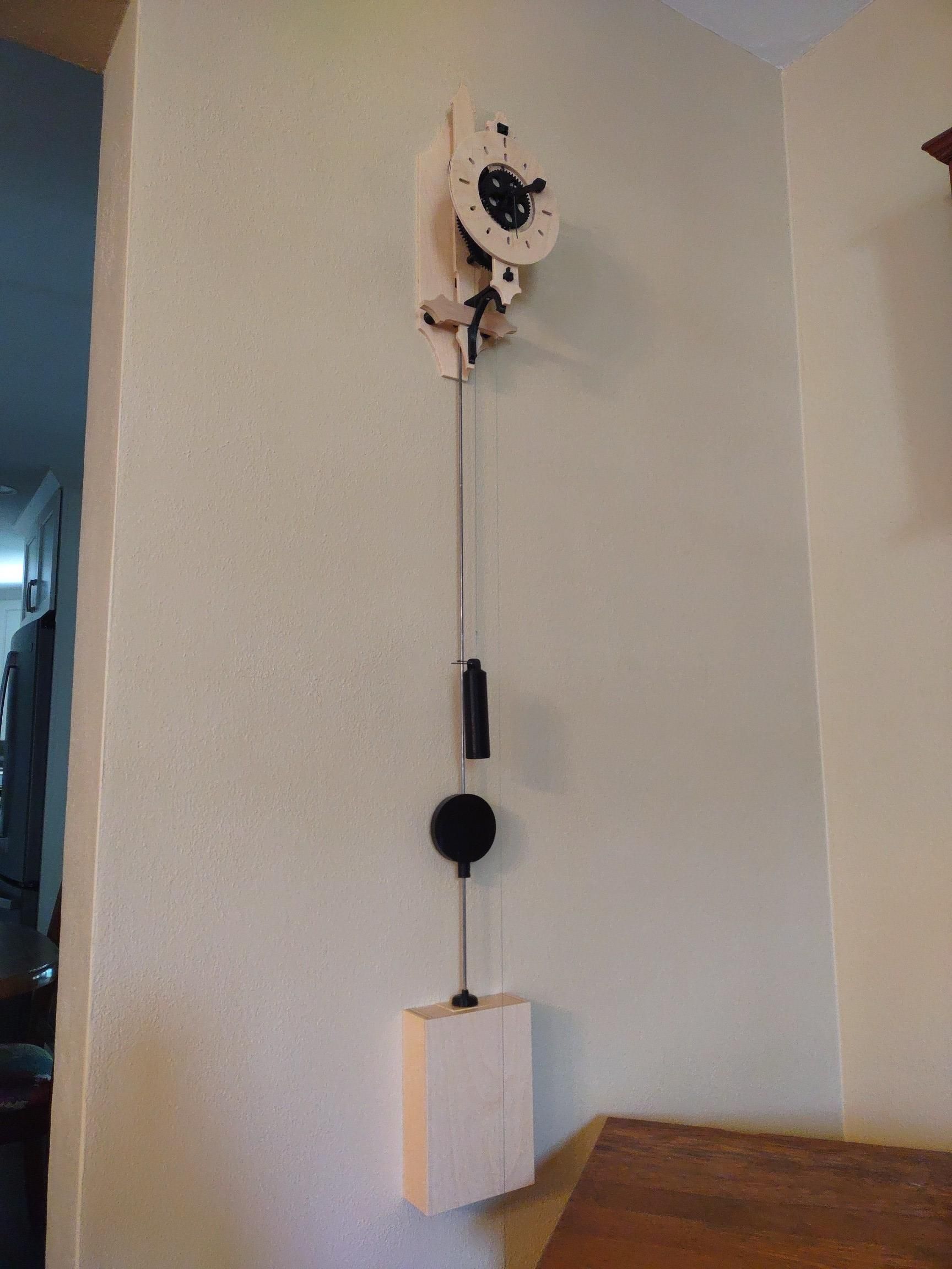 A Wood Gear Clock With a Unique Drive Mechanism : 34 Steps (with ...