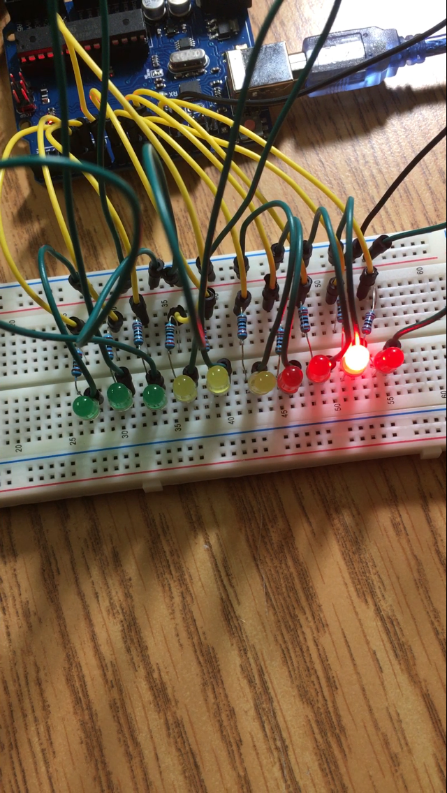 Led Chase Effect Using An Arduino 7 Steps Instructables