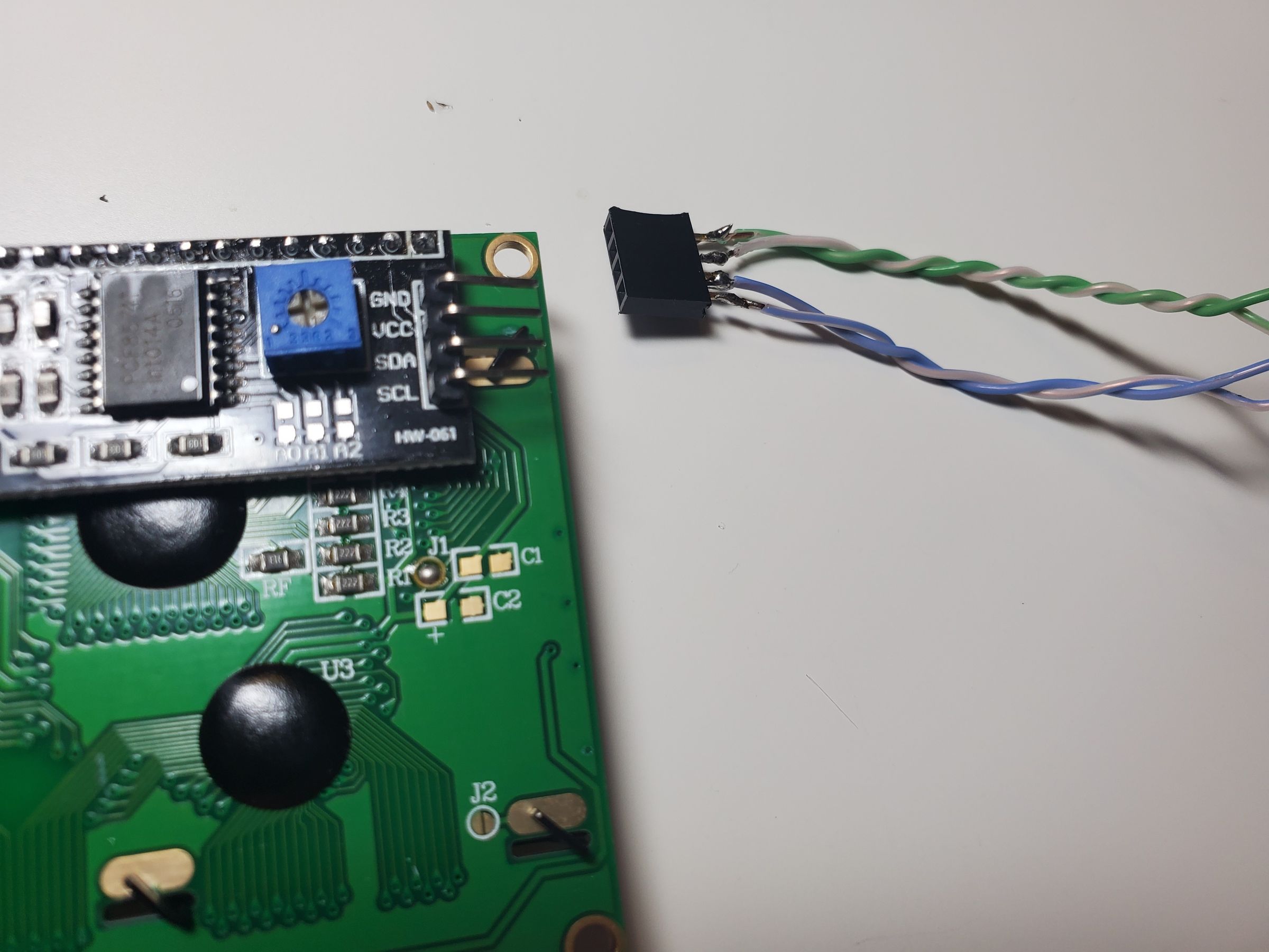 Handheld Arduino Paper Rock Scissors Game Using 20x4 LCD Display With ...