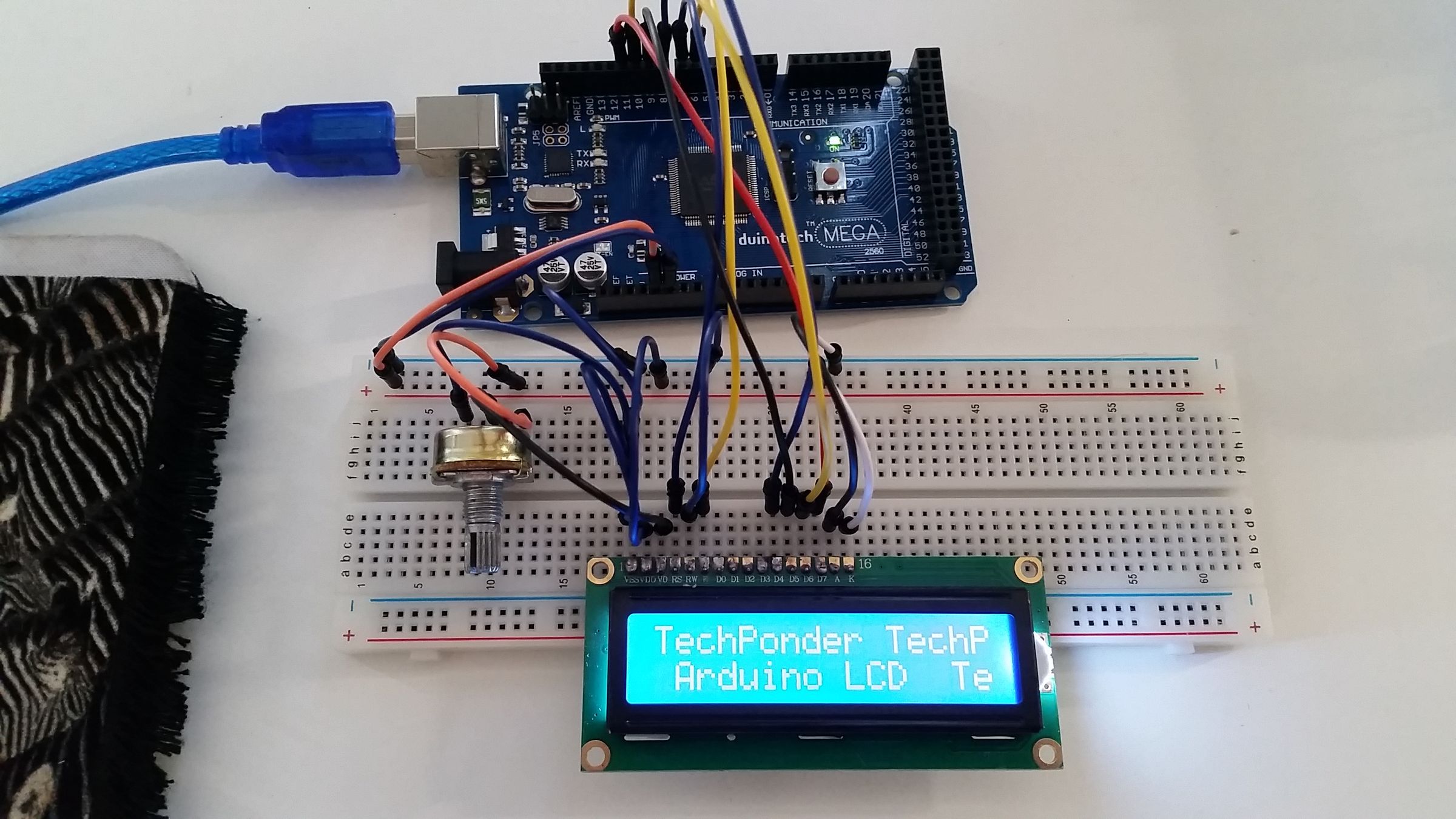 How to Interface LCD (16X2) to Arduino - Instructables