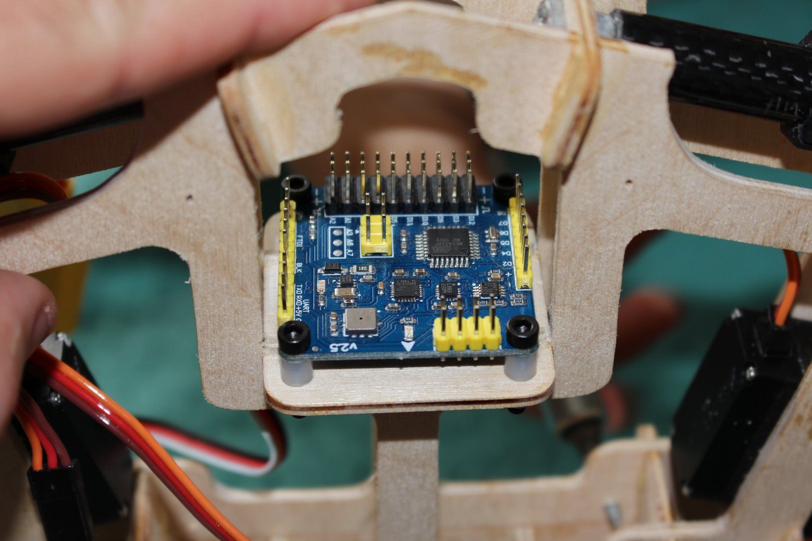 Bicopter A2212 1400Kv Motors Multiwii Fc : 4 Steps (with Pictures ...