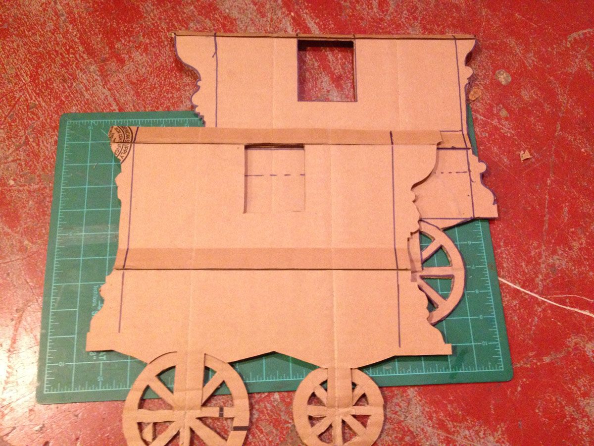 Wearable Cardboard Caravan : 15 Steps (with Pictures) - Instructables
