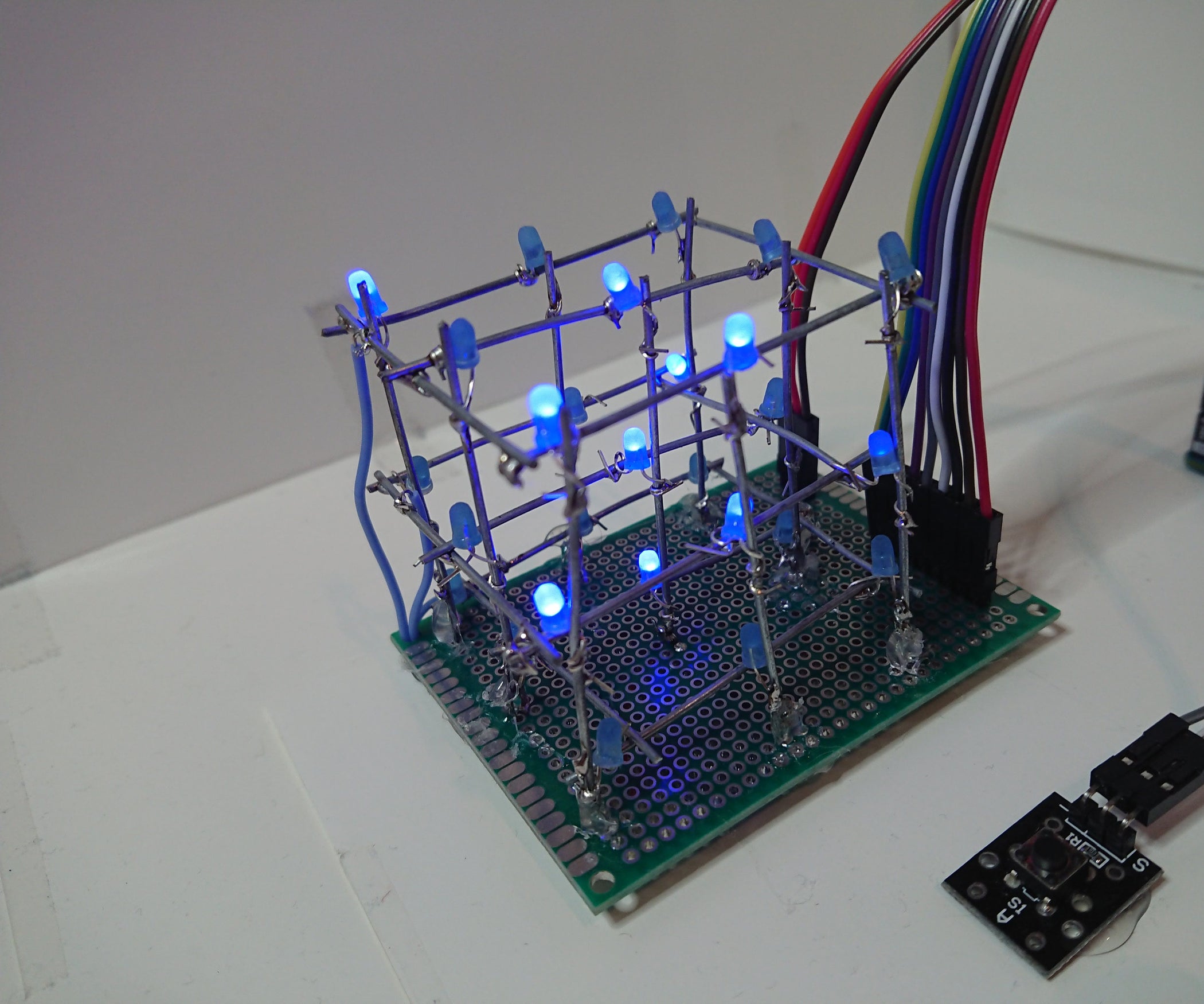 3D Tic-Tac-Toe on a Led Cube : 11 Steps - Instructables