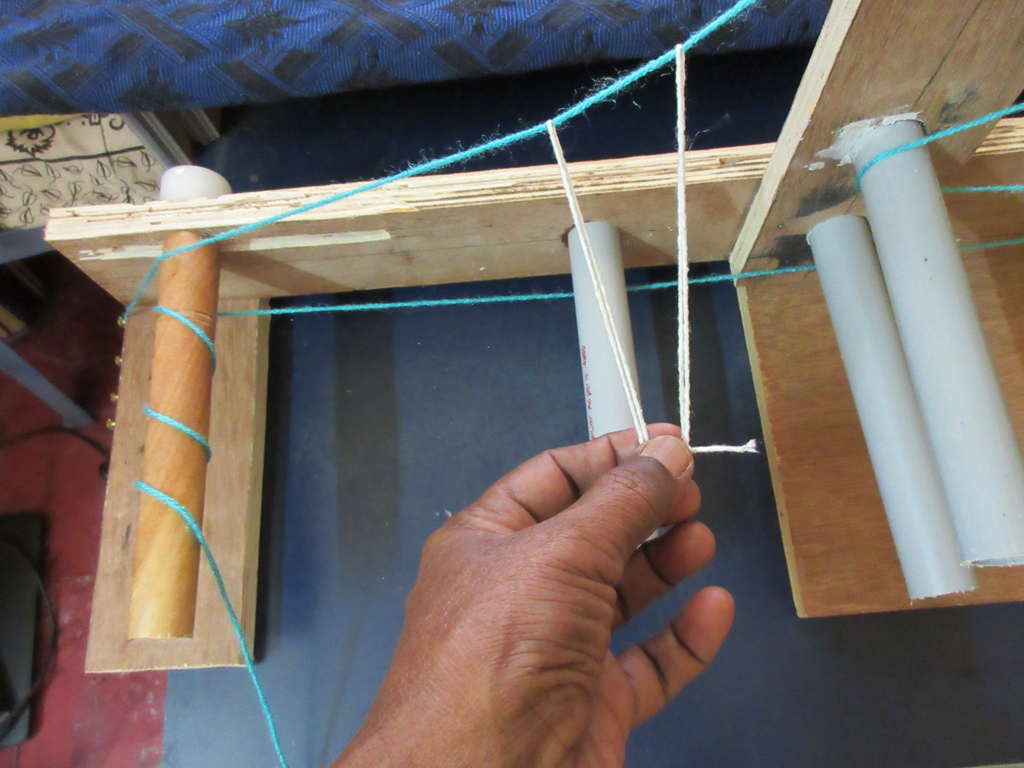 How to Make an Inkle Loom and Weaving a Simple Band : 20 Steps (with ...
