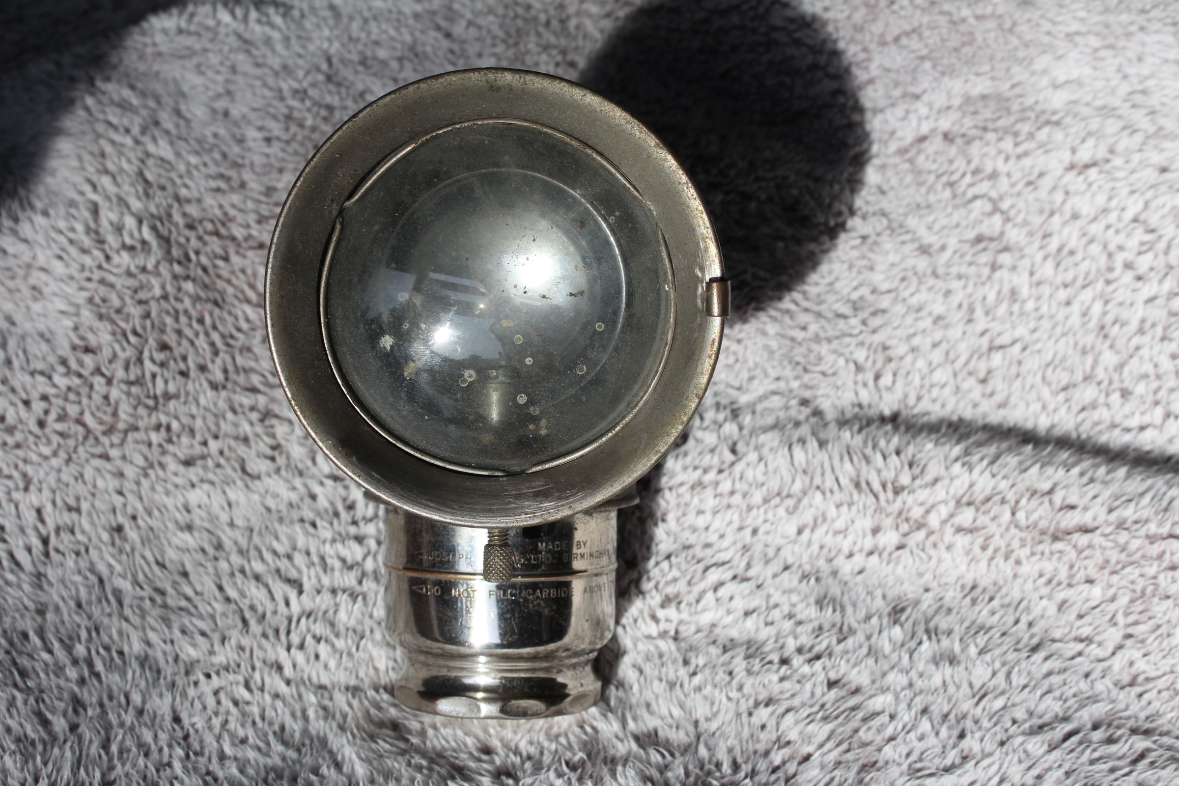 Lucas Carbide Lamp Converted to Multi Colored LED (with Pictures ...