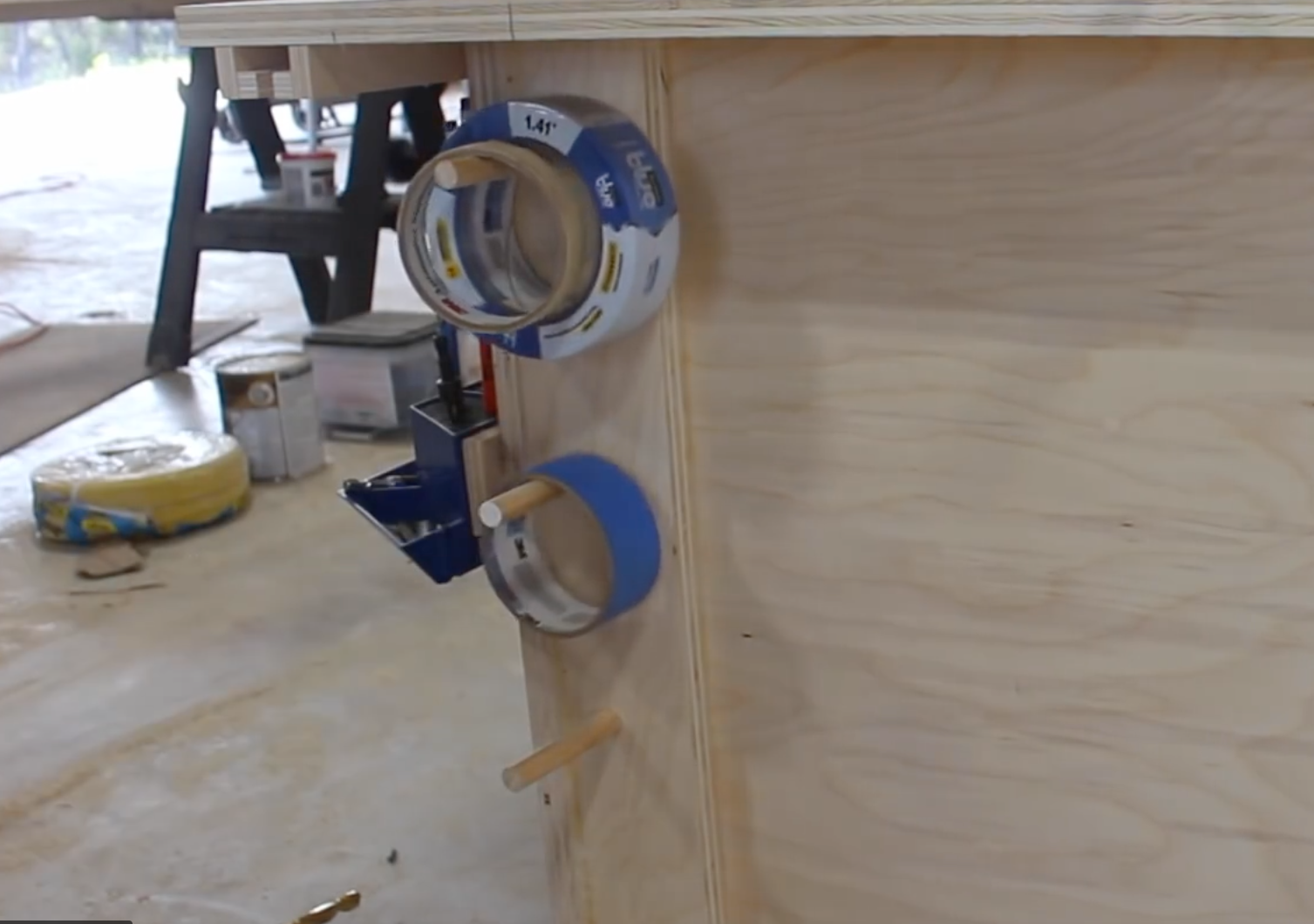 The Ultimate Plywood Workbench (plus Shop Storage Solutions) : 16 Steps ...