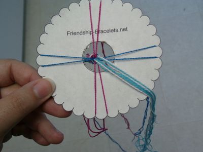 Braiding Wheel Friendship Bracelets : 5 Steps (with Pictures ...