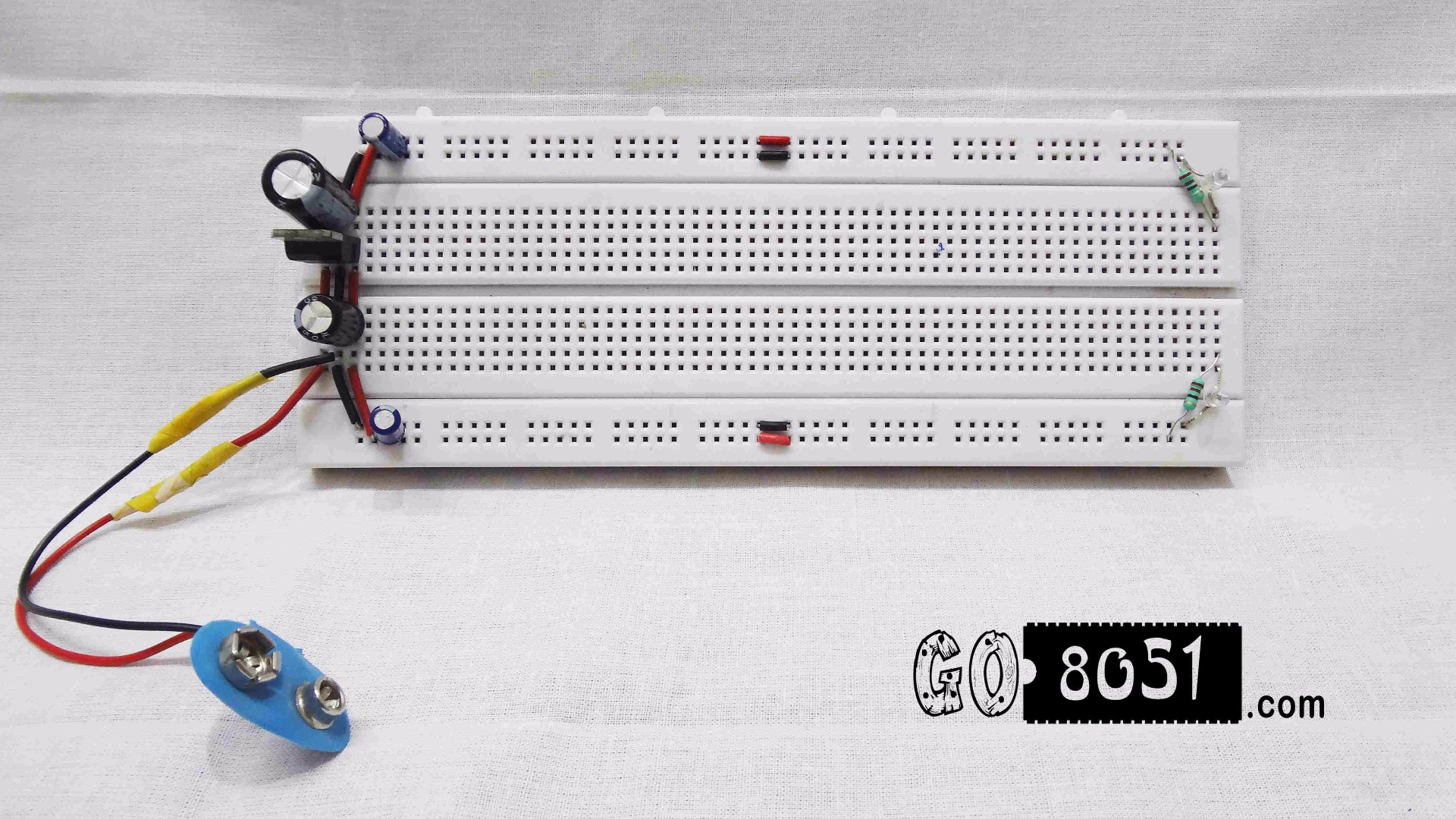 Breadboard 5V Power Stage Tutorial : 5 Steps - Instructables