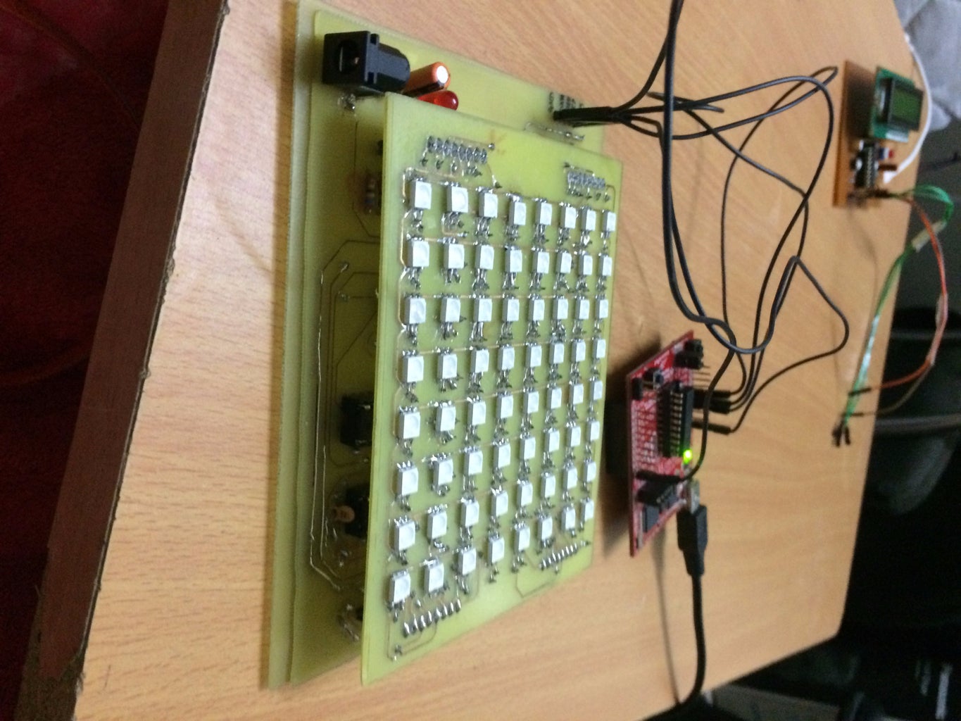 Multiplexed Led Matrix With Driver Circuit 3 Steps Instructables