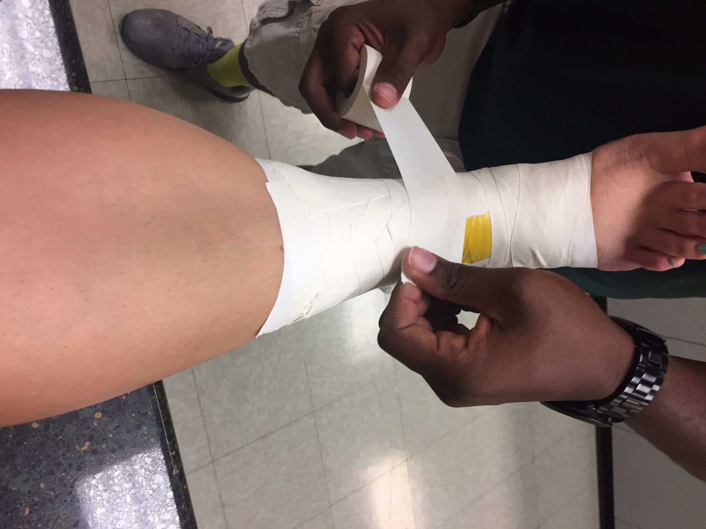 Ankle Taping : 8 Steps (with Pictures) - Instructables