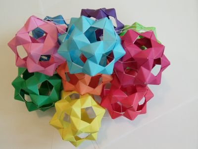 30 Unit PHiZZ Ball (modular Origami) : 3 Steps (with Pictures ...