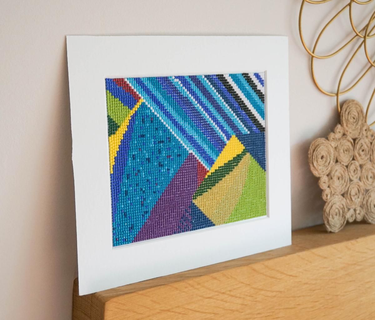 DIY Diamond Painting | Make Your Own Simple Adhesive Canvas : 10 Steps ...