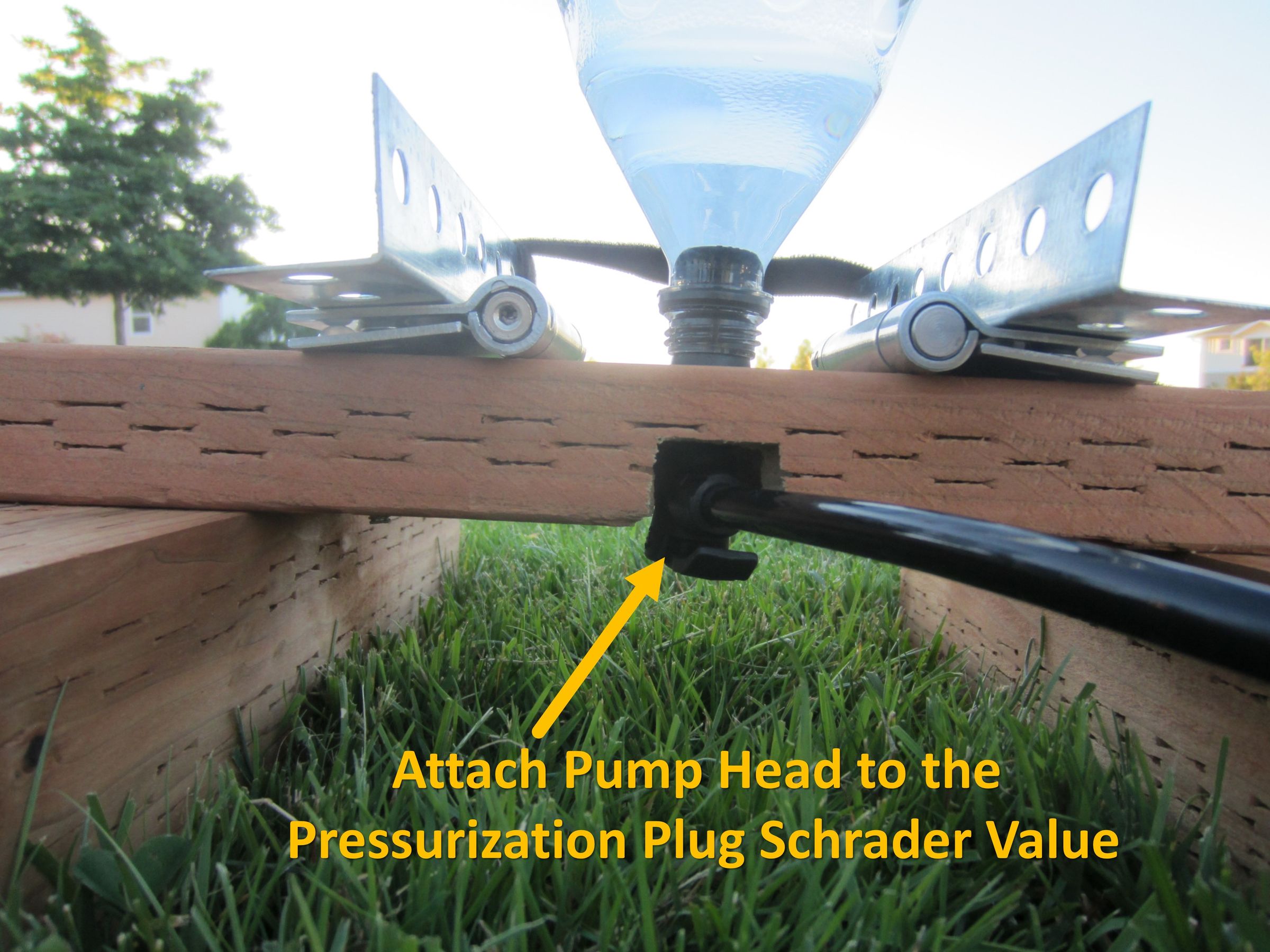 2 Liter Bottle Water Rocket and Launcher Pad : 15 Steps (with Pictures ...