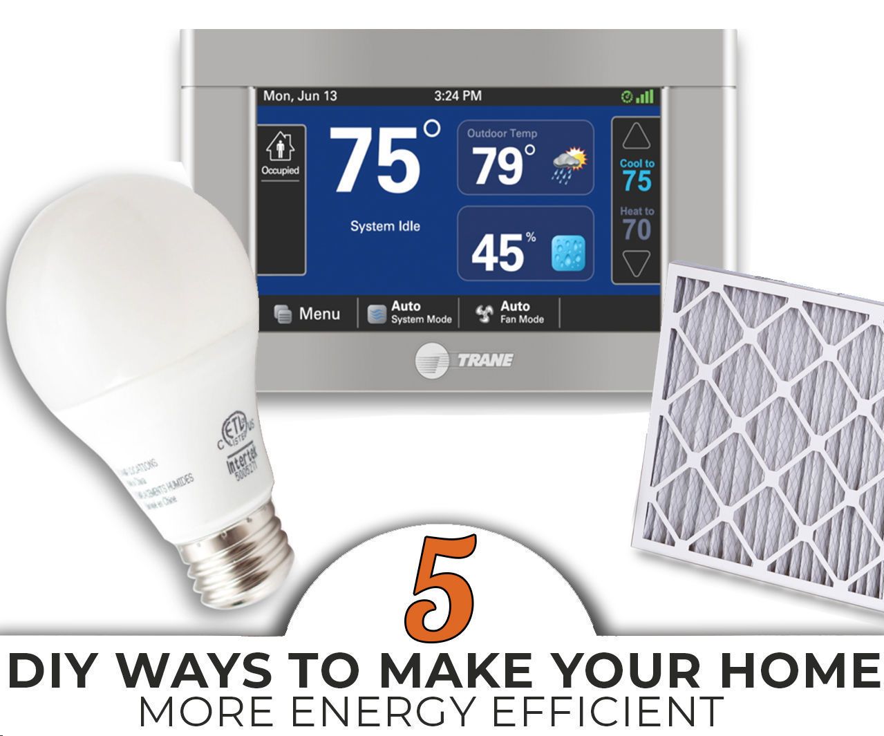 5 DIY Ways to Make Your Home More Energy Efficient : 6 Steps ...