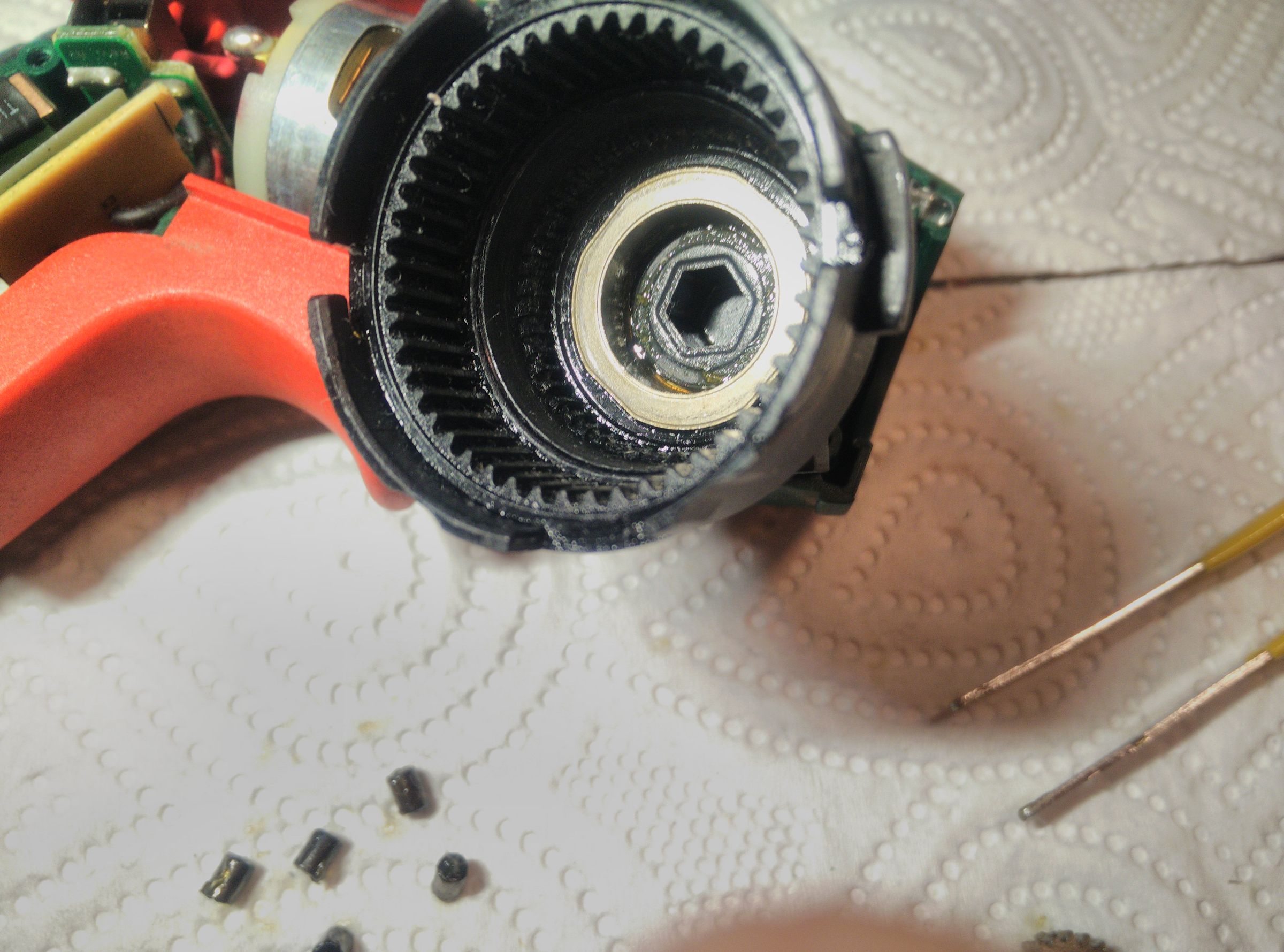 How to Repair/resurrect Li-ion Screwdriver IXO Bosch Planetary Gear : 5 ...