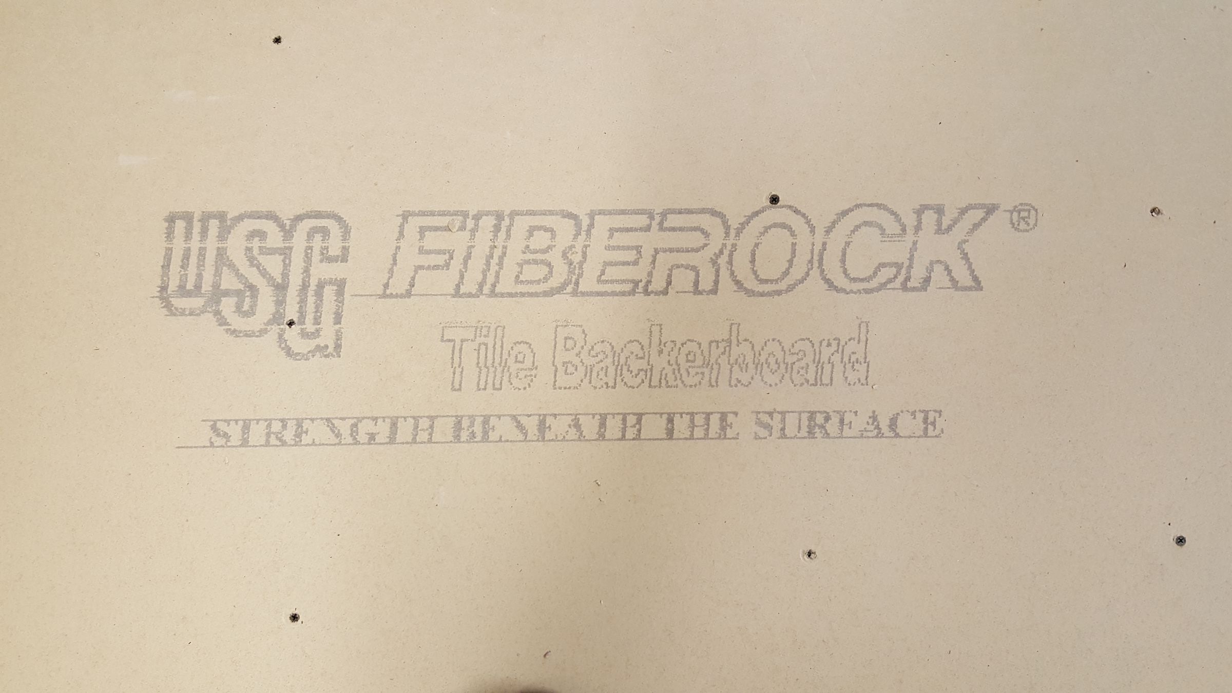 How to Lay Fiber Rock or Hardy Backer and Get Ready to Lay a Tile Floor ...