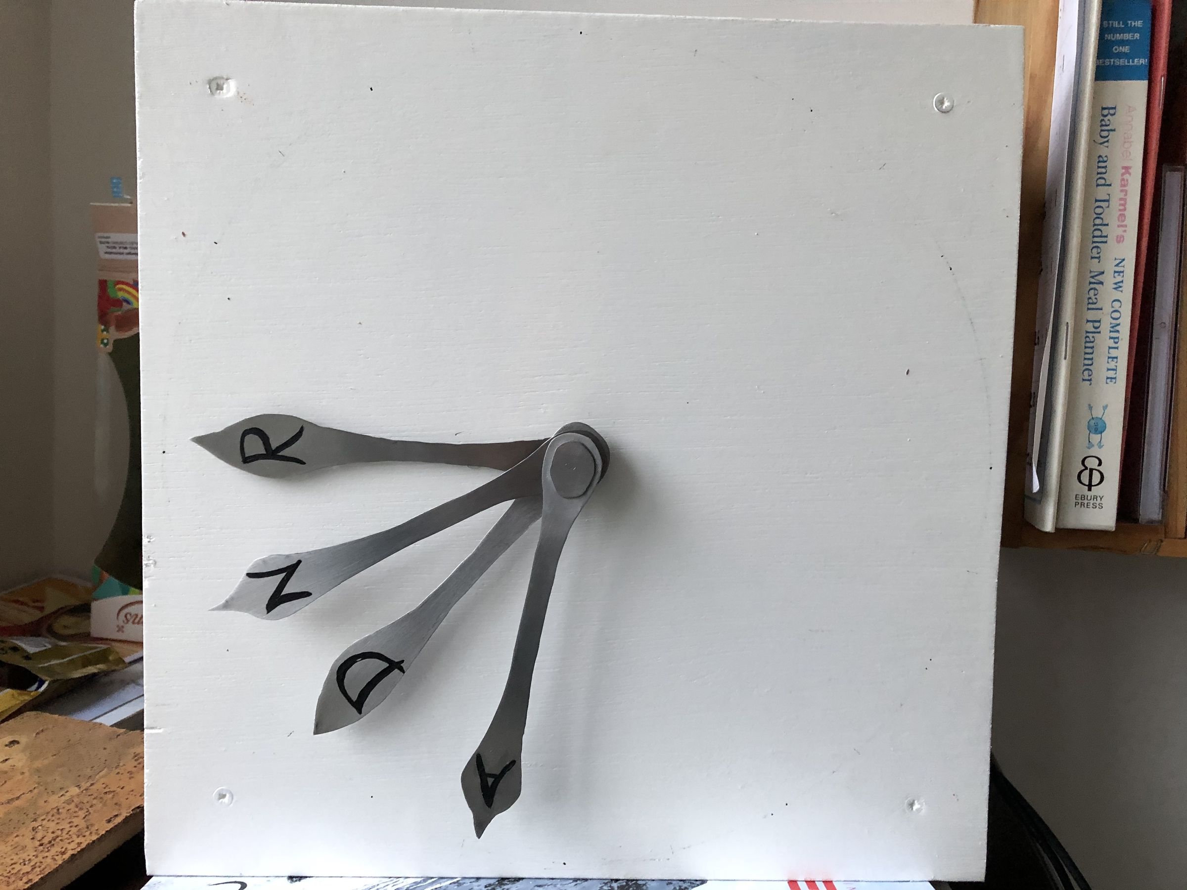 'Weasley' Location Clock With 4 Hands : 11 Steps (with Pictures ...