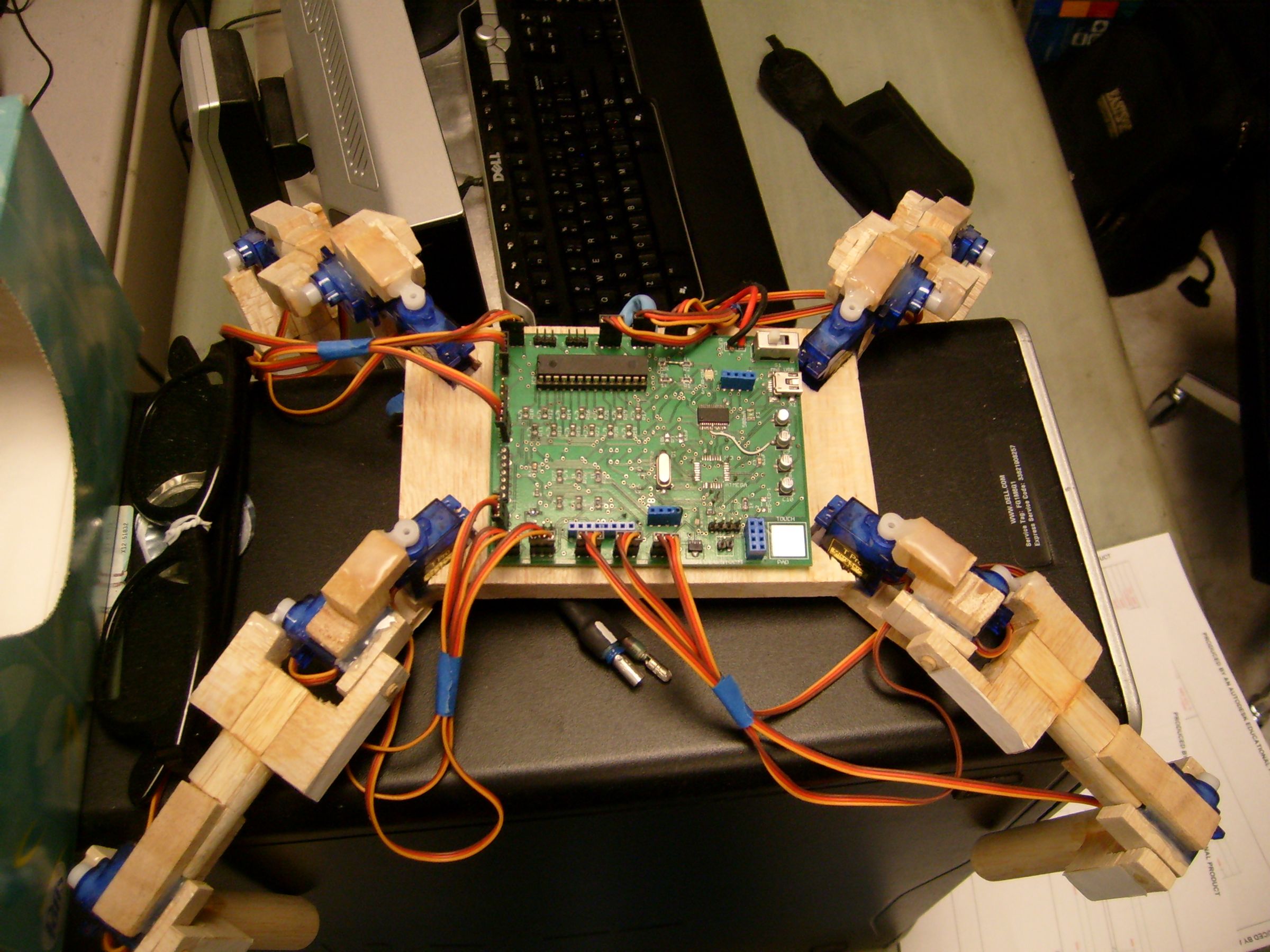 Arduino Based Four Legged Robot : 6 Steps (with Pictures) - Instructables