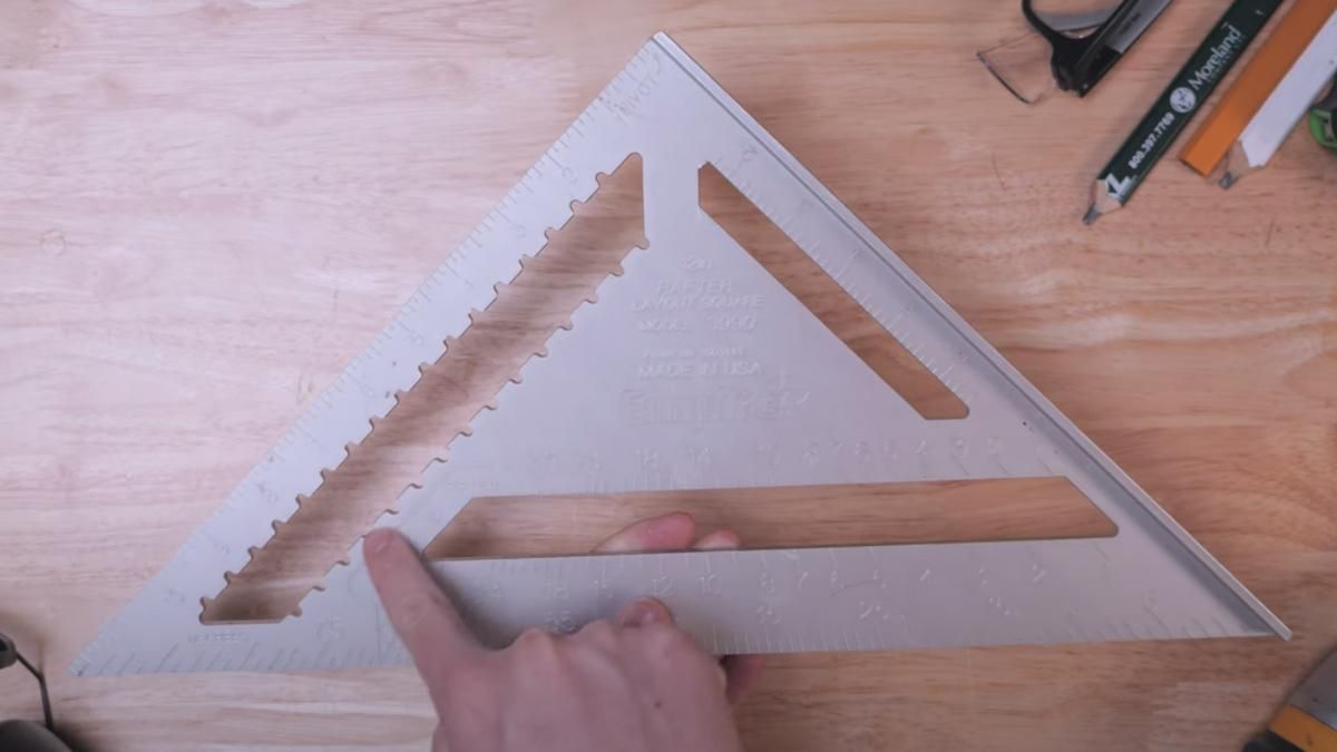 How to Use a Speed Square | the Basics : 14 Steps (with Pictures ...