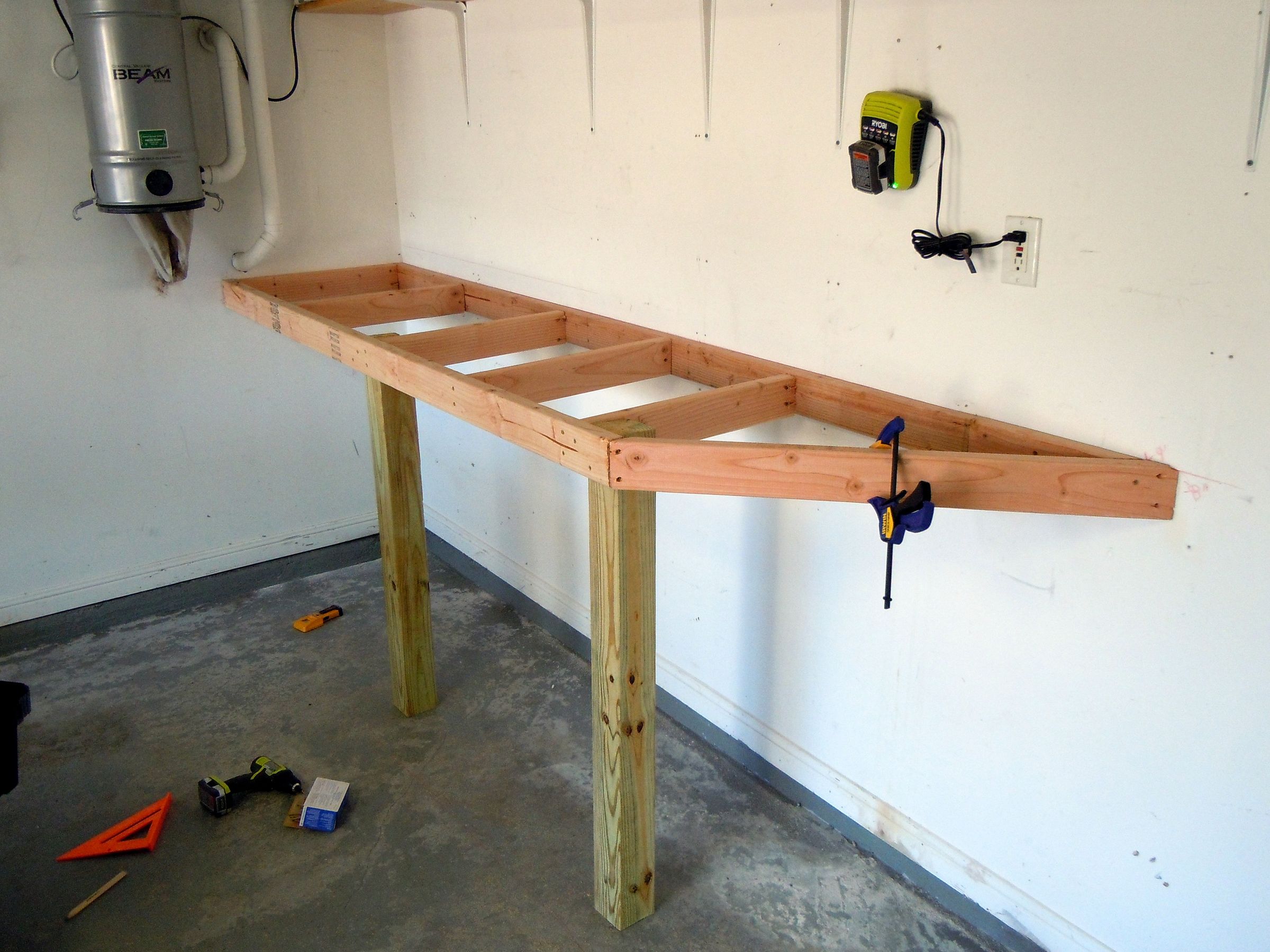 Custom Garage Workbench : 5 Steps - Instructables