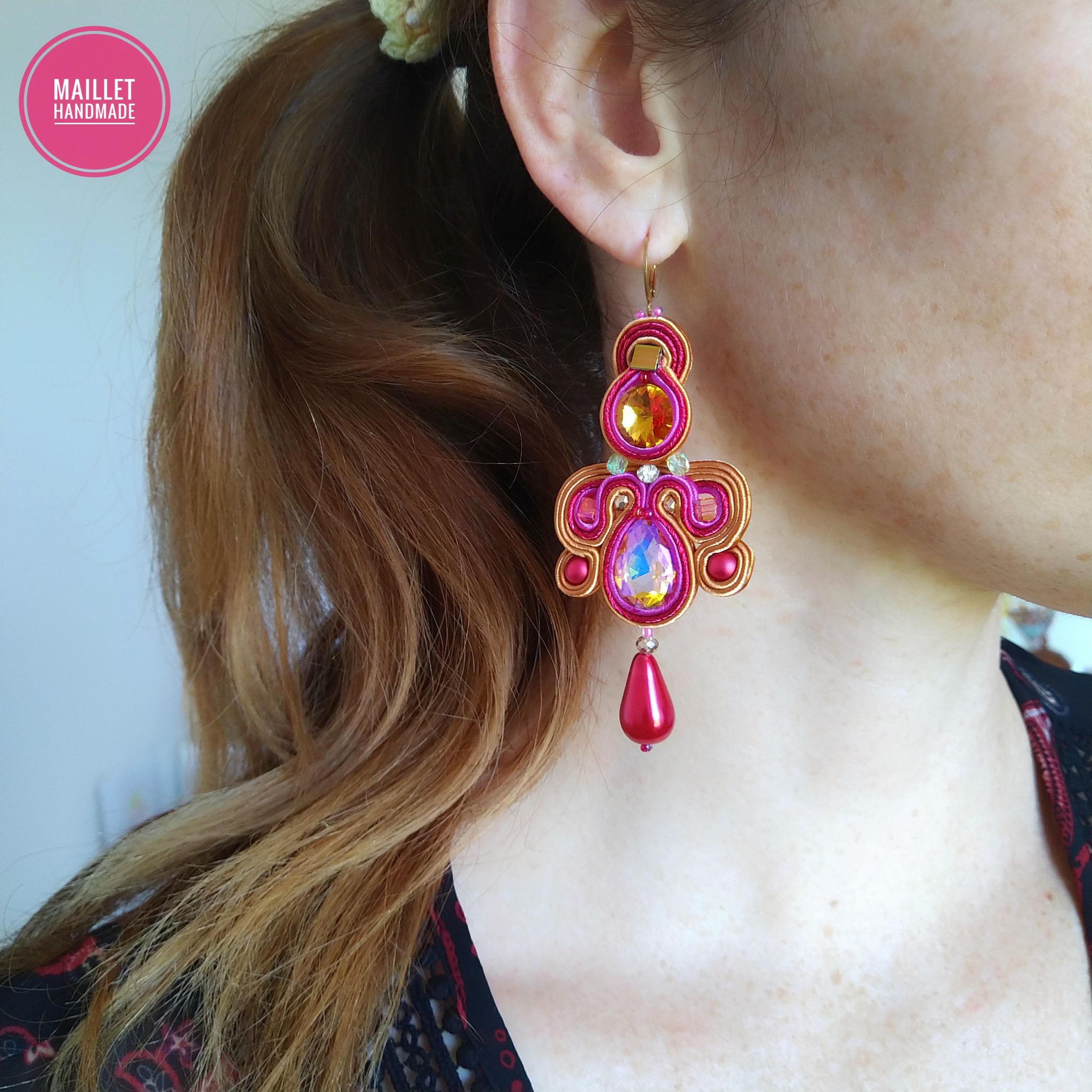 Stylish Crystal Earrings : 10 Steps (with Pictures) - Instructables