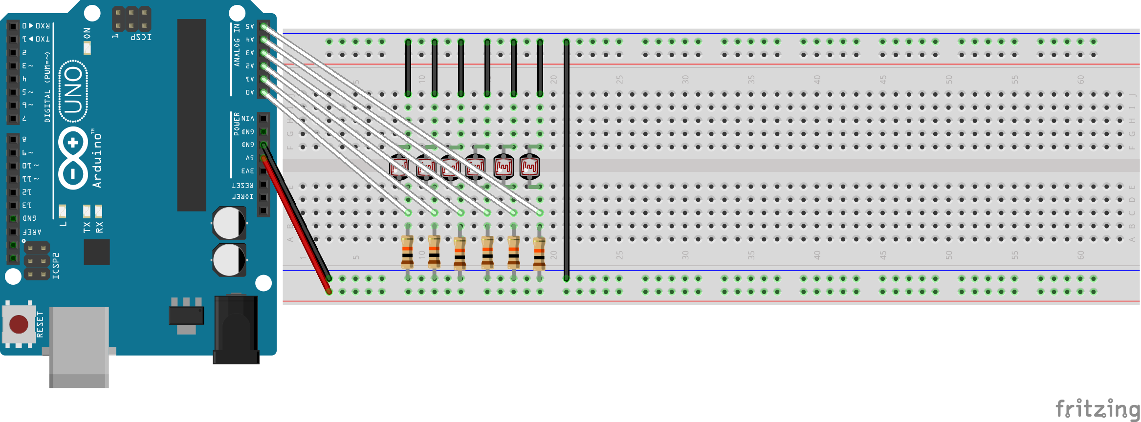 Arduino LDR Motion Tracking - Instructables