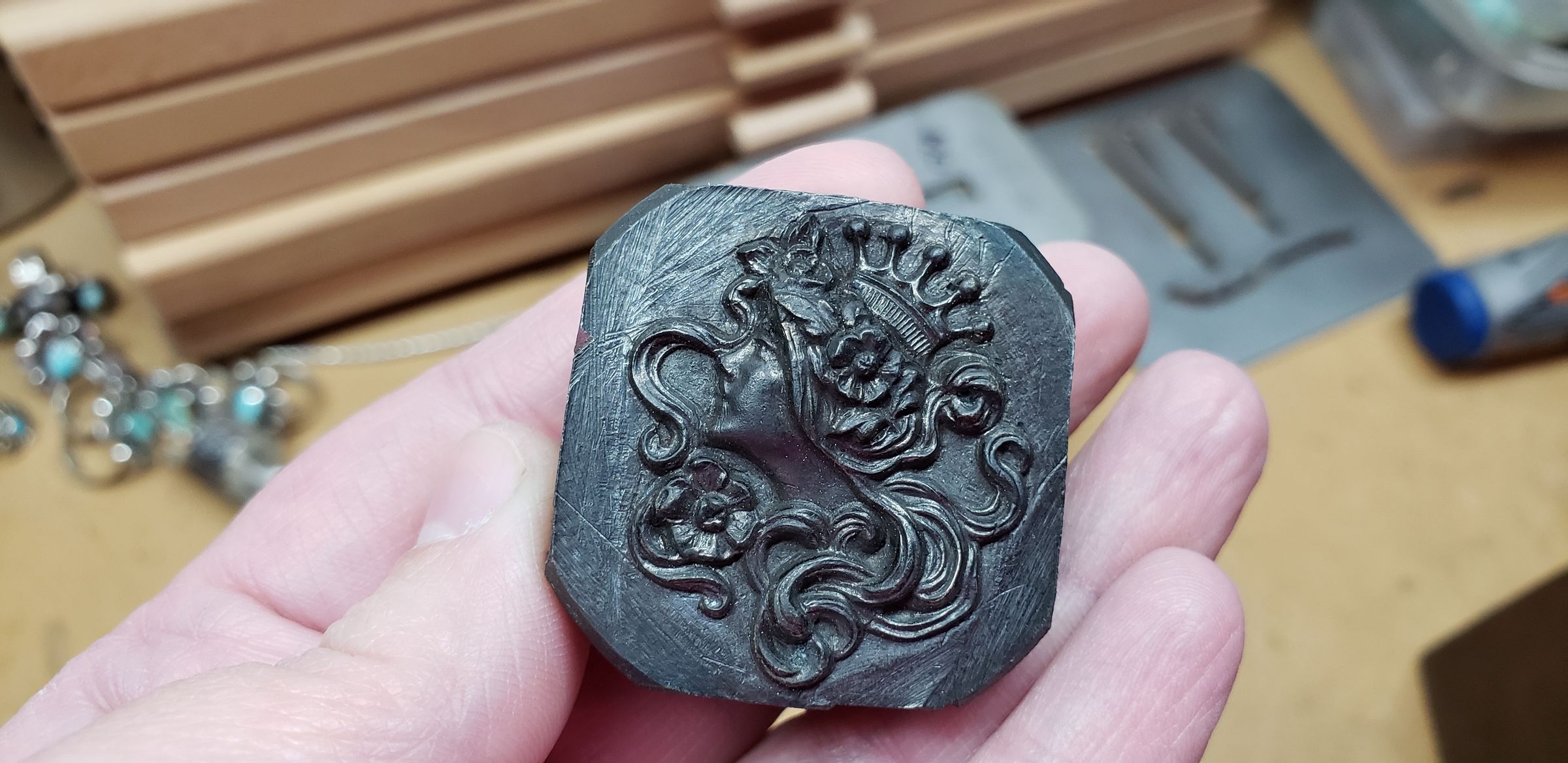 Silversmithing With Impression Dies (Advanced) : 10 Steps (with ...