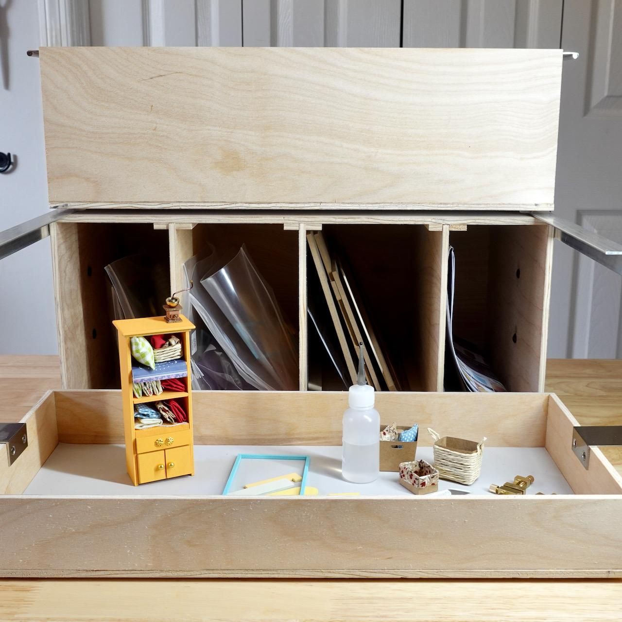DIY 3-Tier Plywood Stacking Box for Hobby Supplies : 5 Steps (with ...