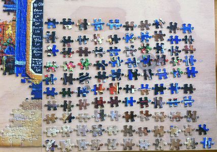 How to Put Together a Jigsaw Puzzle : 11 Steps (with Pictures ...