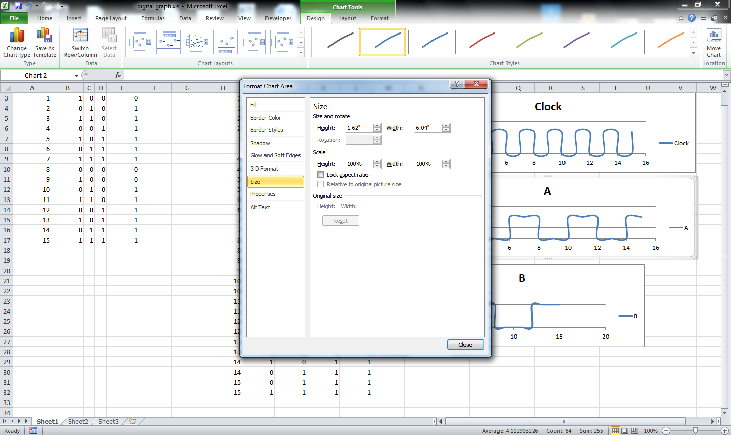 Make Digital/truth Table Graphs in Excel : 7 Steps - Instructables