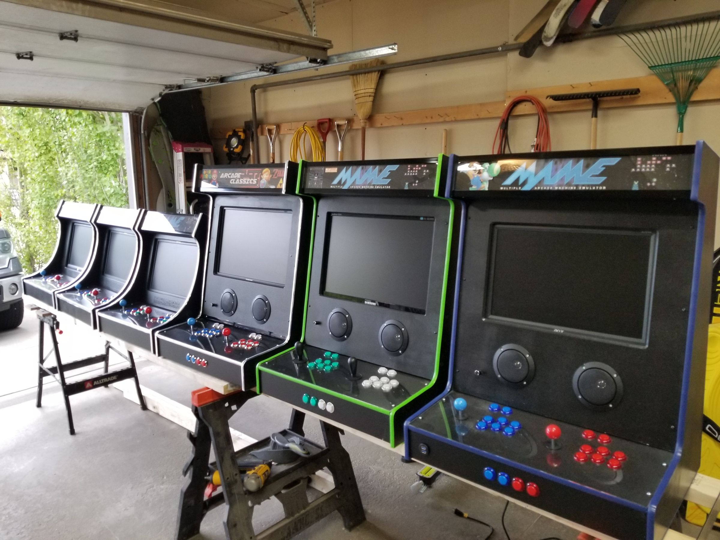 DIY MAME Arcade Cabinet (2-Player Bartop Style) : 16 Steps - Instructables
