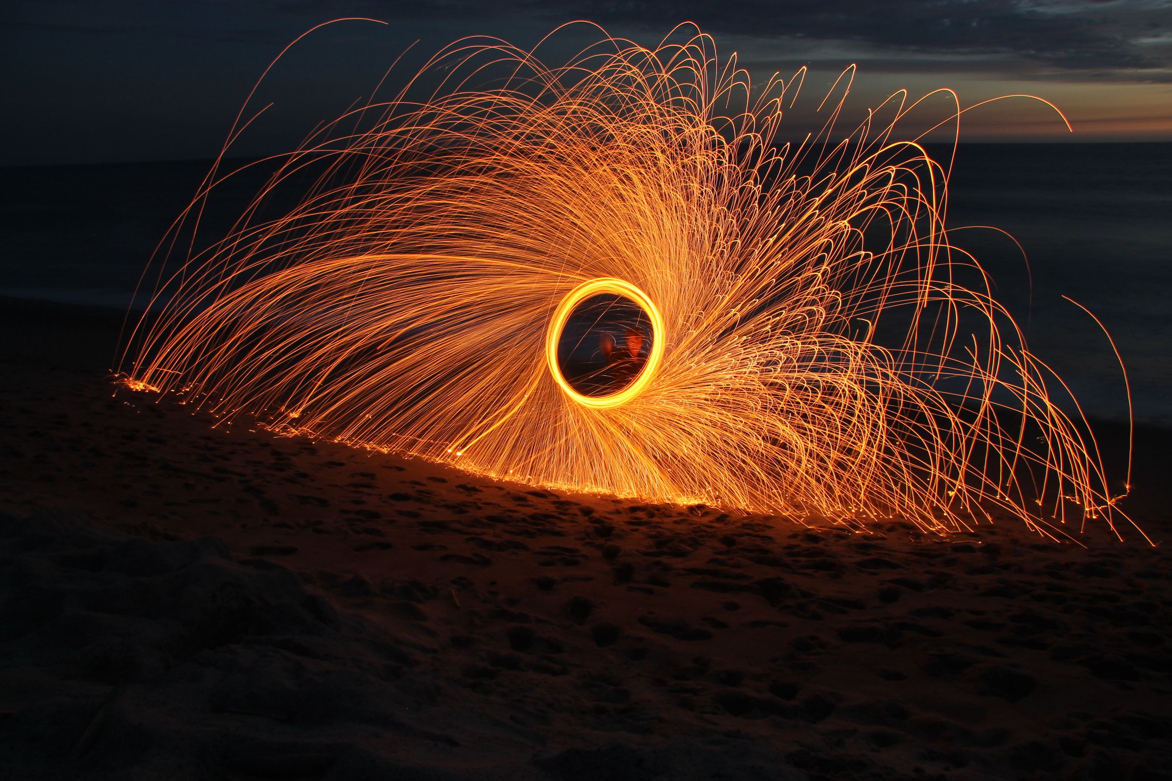 The Ring of Fire: a Cheap Steel Wool Pyrotechnic Display : 12 Steps ...