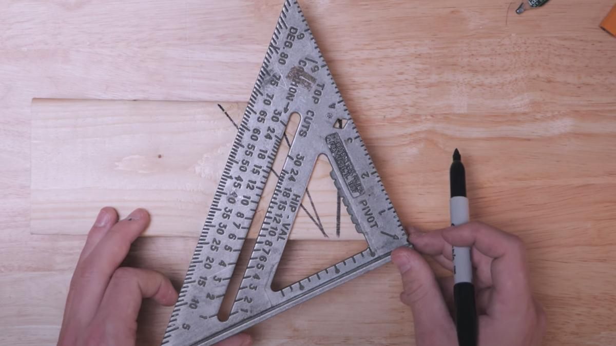 How to Use a Speed Square | the Basics : 14 Steps (with Pictures ...