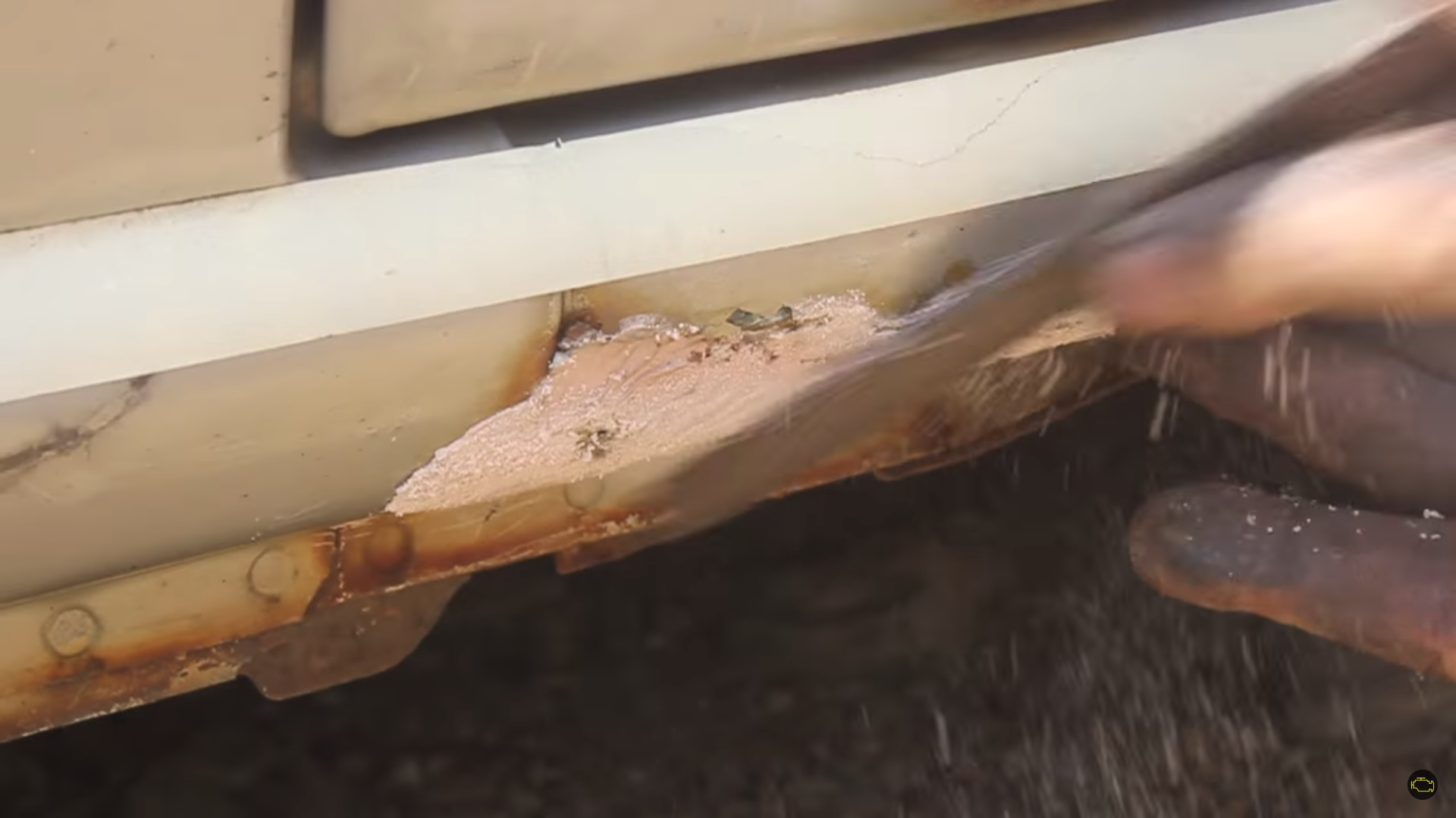 How to FIX a Rust Hole in a Rocker Panel (fast, Low-cost Method) : 5 ...