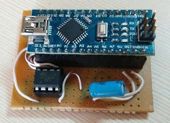 Arduino Nano As Attiny 85 Programmer and 5 LED POV : 3 Steps ...