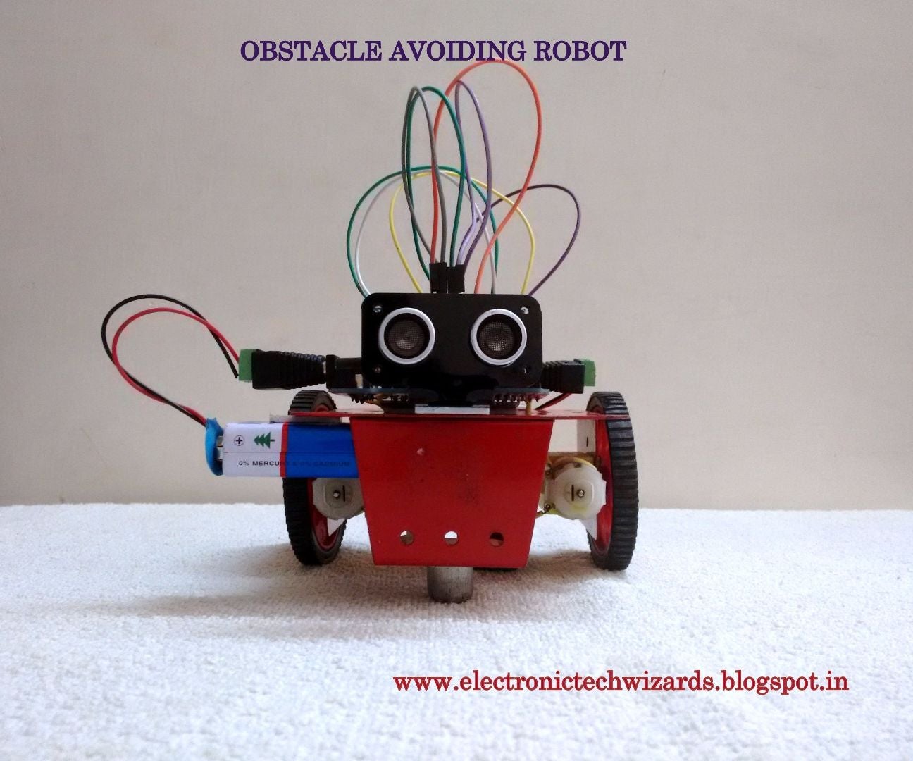 Obstacle Avoiding Robot Using Arduino 5 Steps With Pictures Instructables 6262