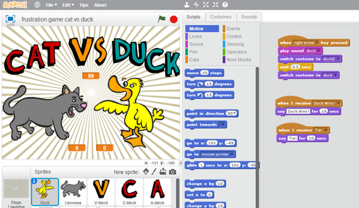 2 Player Frustration Game With Makey Makey/ Scratch Programming : 6 ...