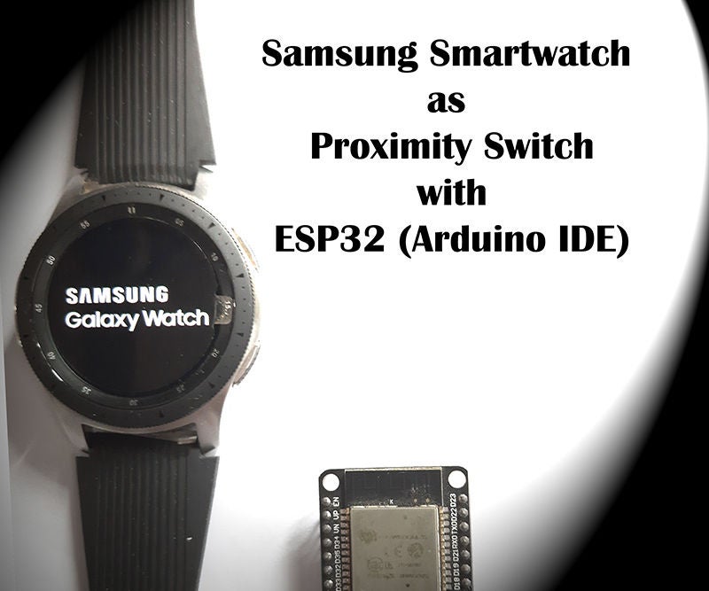 ESP32 Arduino Smartwatch Detector With Buzzer : 3 Steps - Instructables
