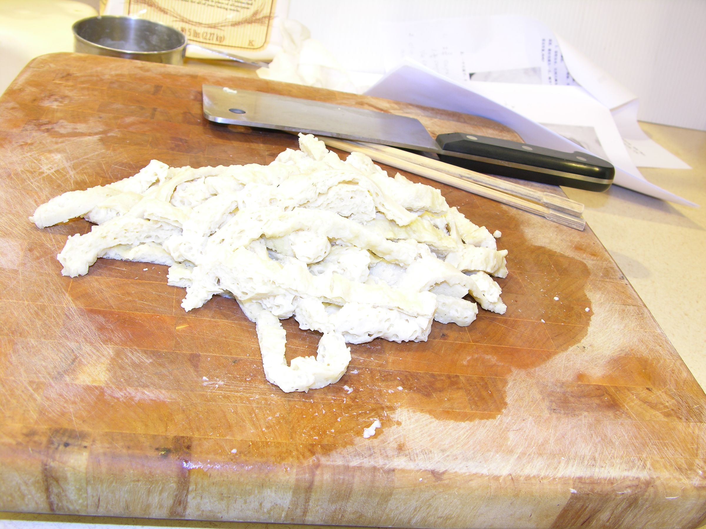 "niang Pi" （酿皮）: a Delicacy With Gluten Separated From Wheat Flour : 6 ...