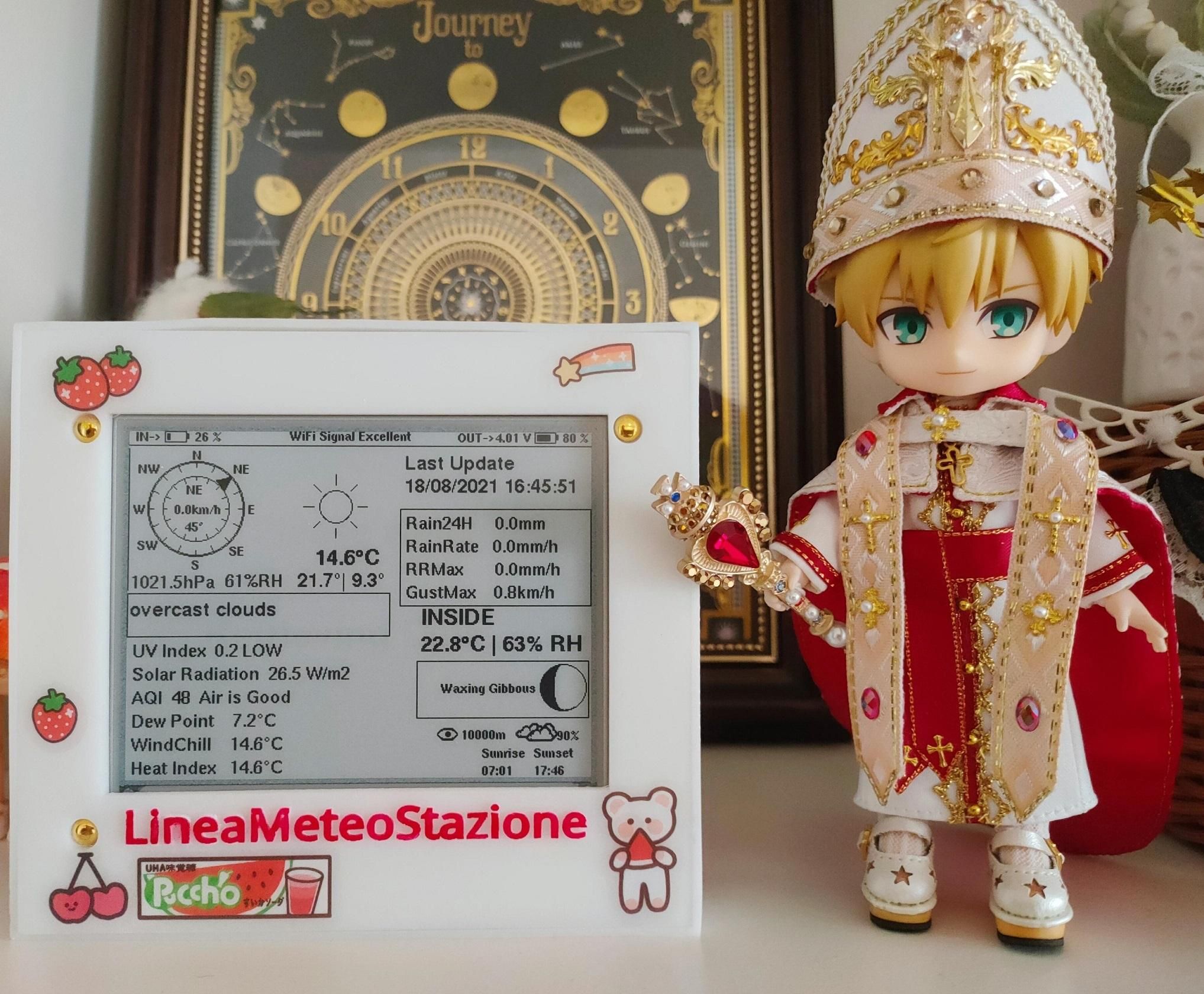 Personalized Professional Weather Station DIY, LineaMeteoStazione V2.0 ...