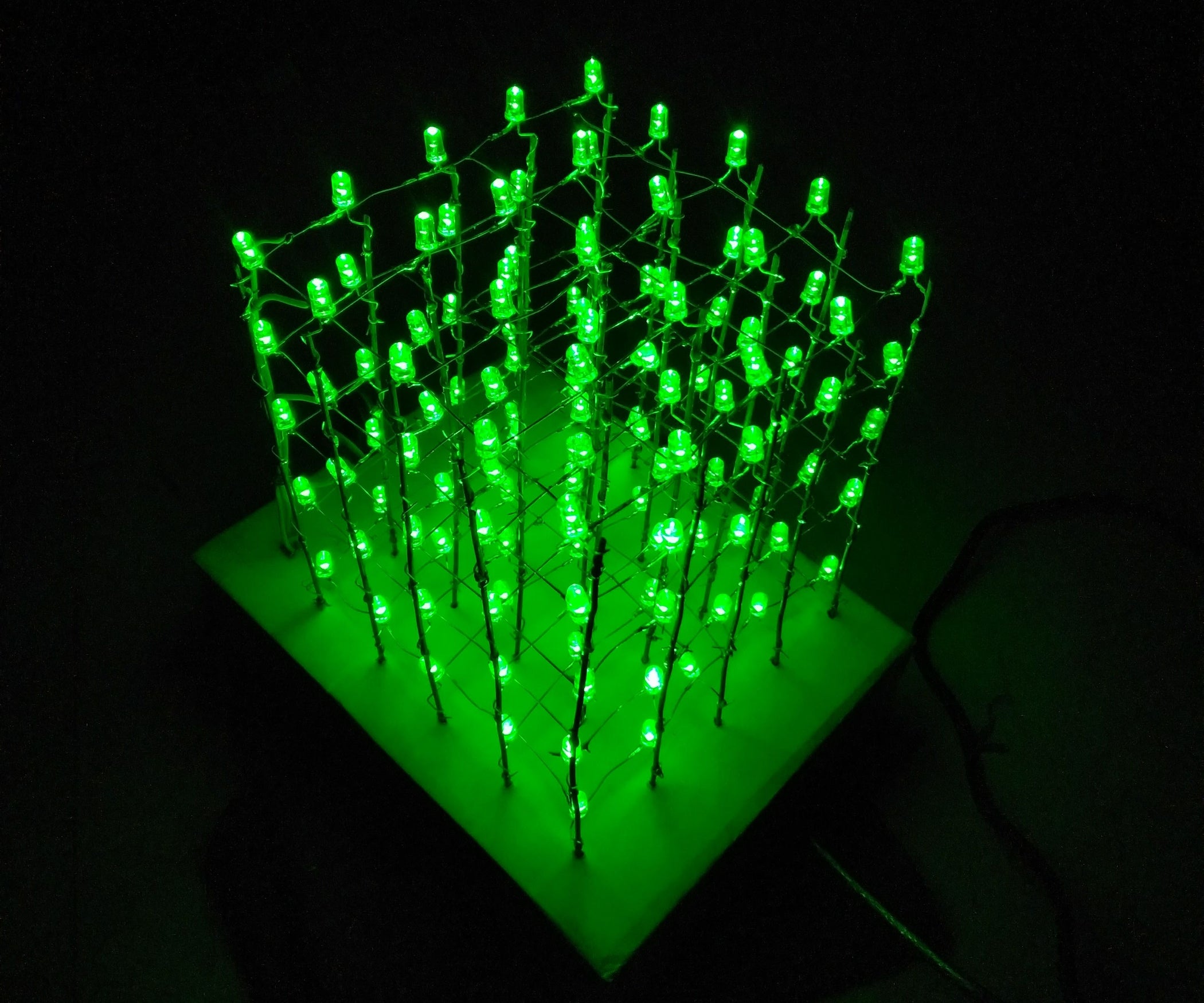 Led Cube 5x5x5 10 Steps With Pictures Instructables