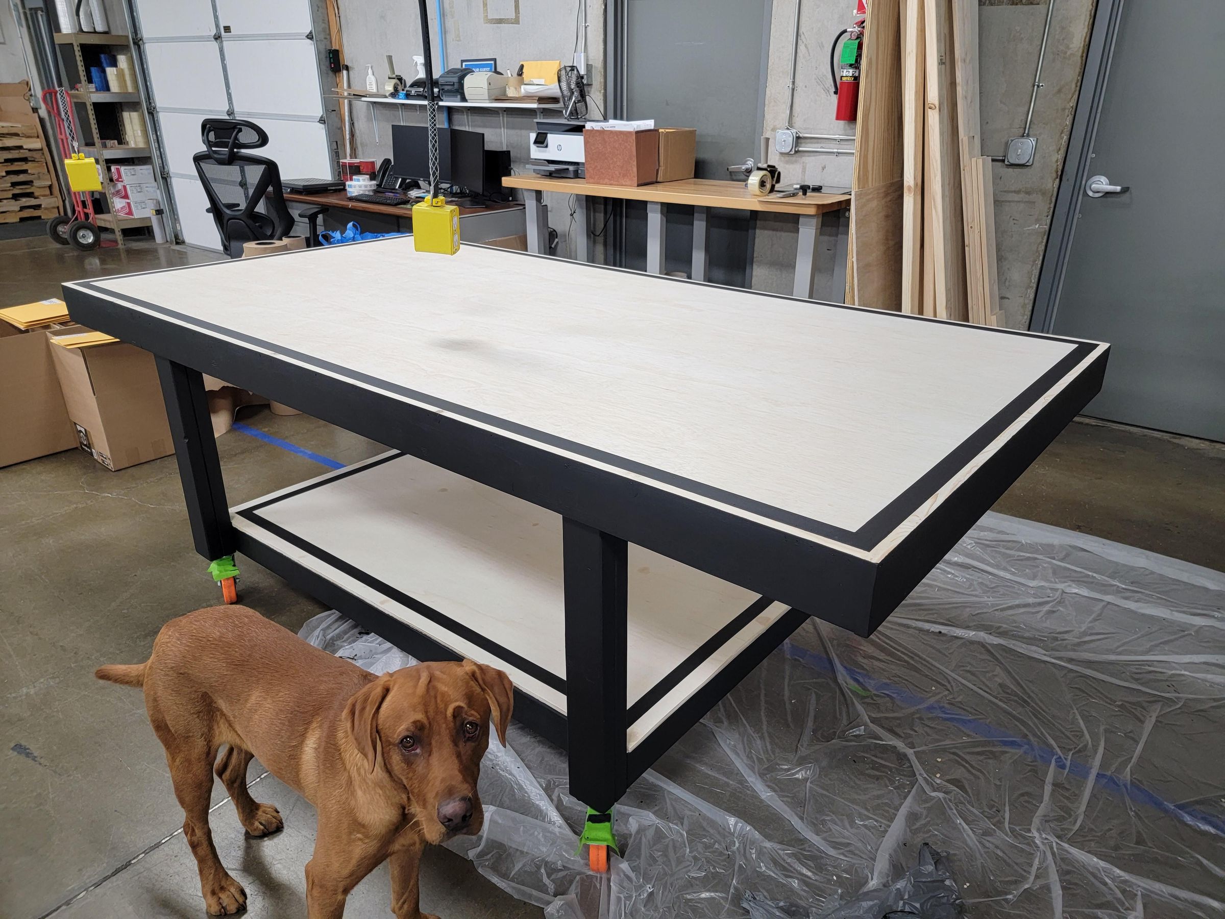 DIY Workbench Table on Wheels : 6 Steps - Instructables